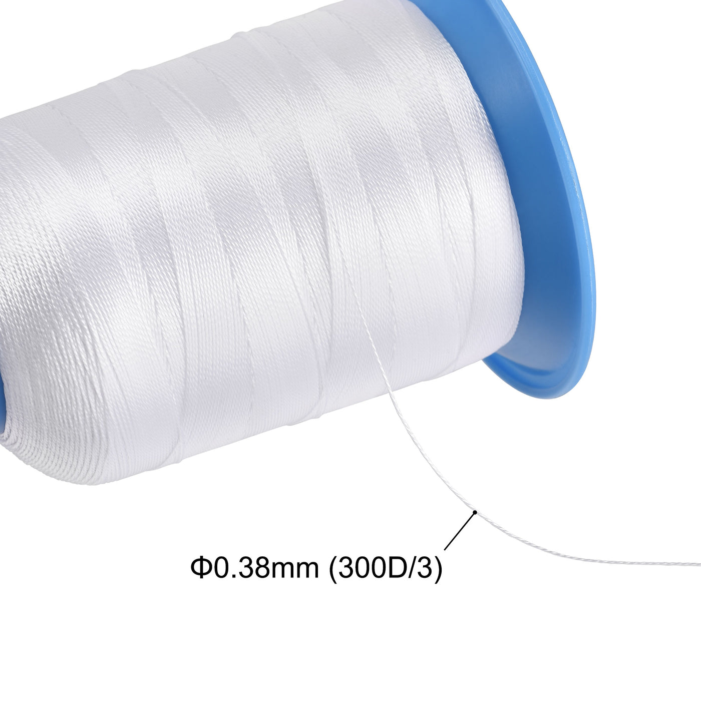 Uxcell Bonded Polyester Threads Extra-strong 870 Yards 300D/0.38mm ...