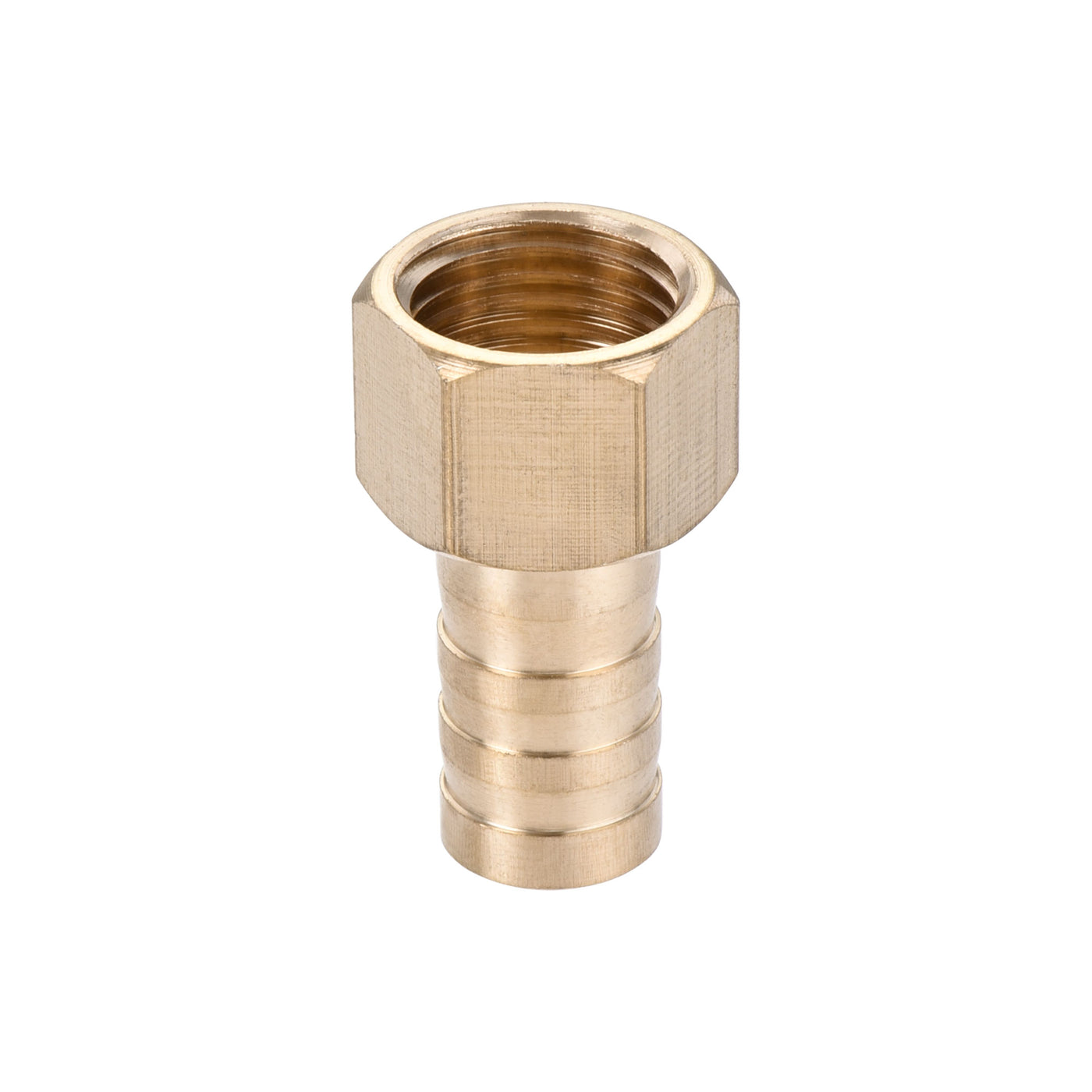 Uxcell Brass Barb Hose Fitting Connector Adapter 12mm Barbed x G1/4 ...