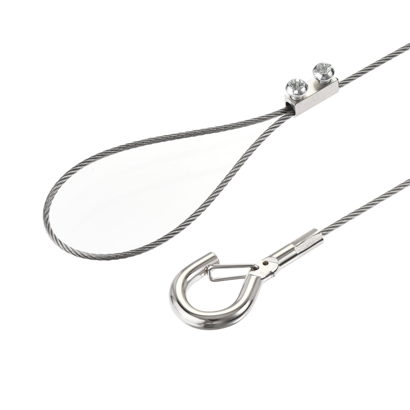 Uxcell Picture Hanging Wire Kit, 6Set 1M Adjustable Hanger Wire Hook ...