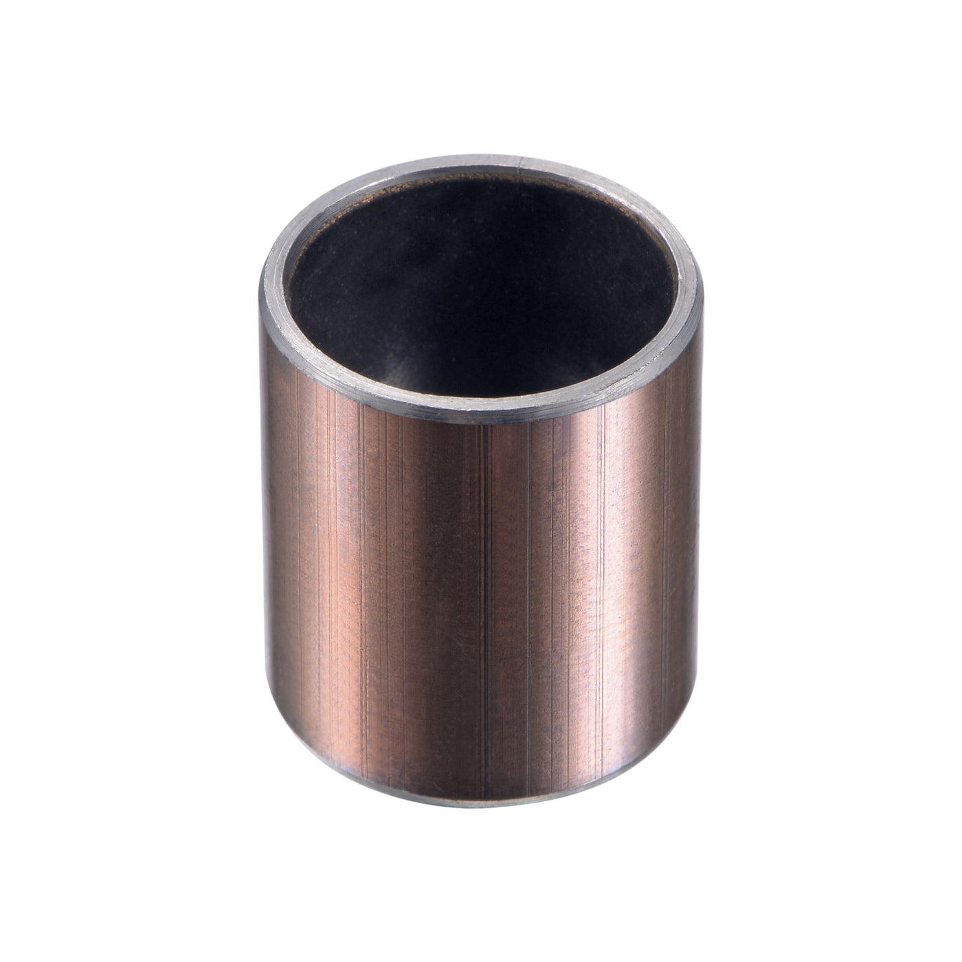 Uxcell Sleeve (Plain) Bearings Wrapped Oilless Bushings Steel Backing ...