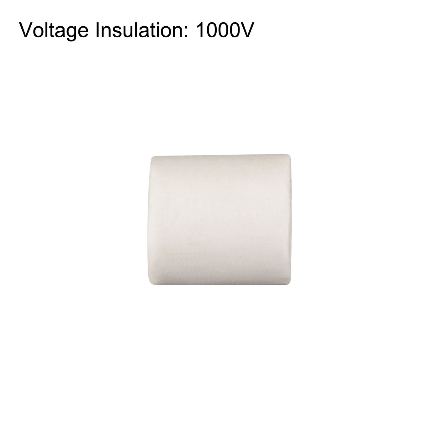 Uxcell Ceramic Tube Insulated Electronic Wire Heat Insulation ...