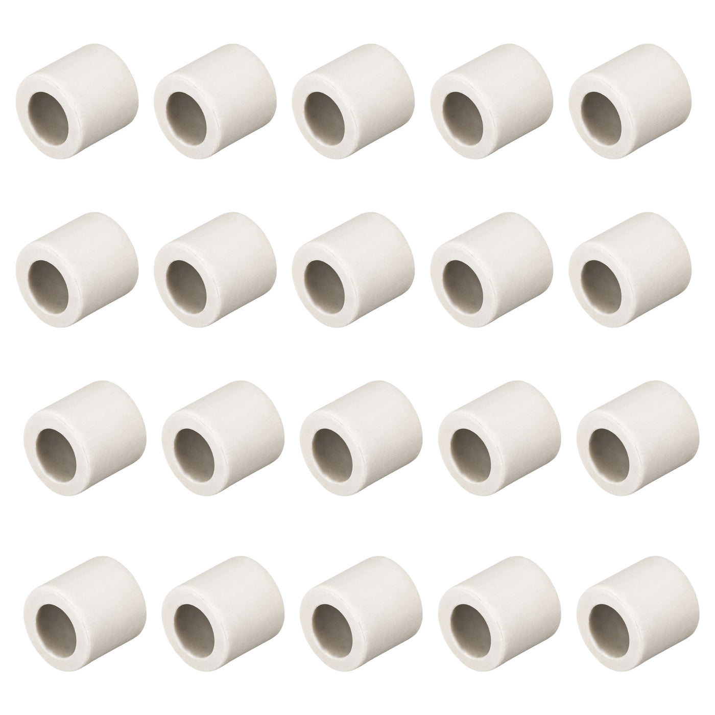 Uxcell Ceramic Tube Insulated Electronic Wire Heat Insulation ...