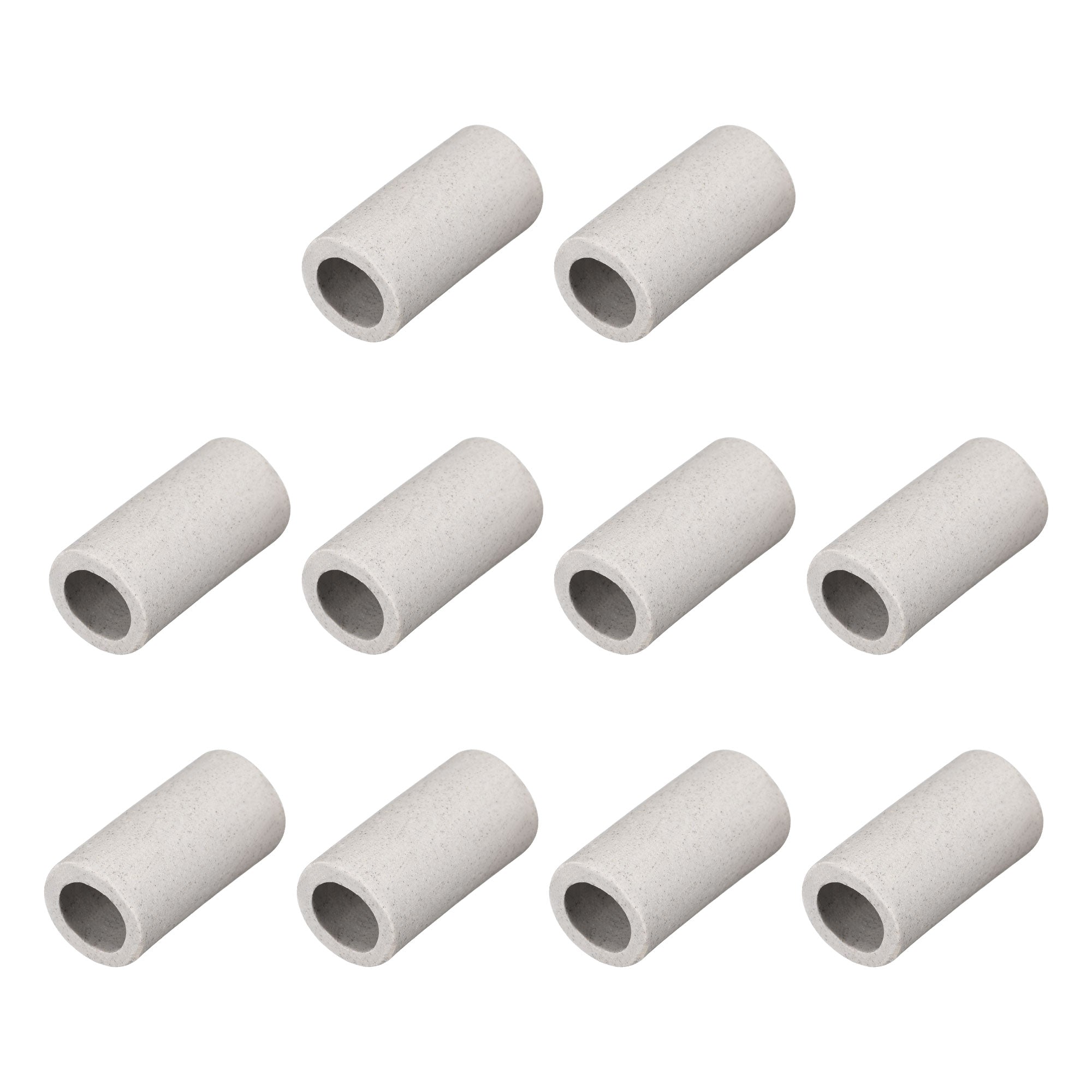 Uxcell Ceramic Tube Insulated Electronic Wire Bundle Heat Insulation ...