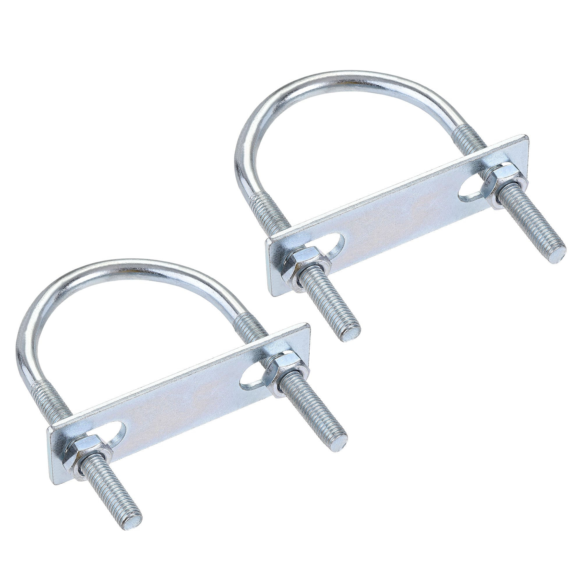 Round U Bolts Steel with Nut Plate Hardware | Harfington