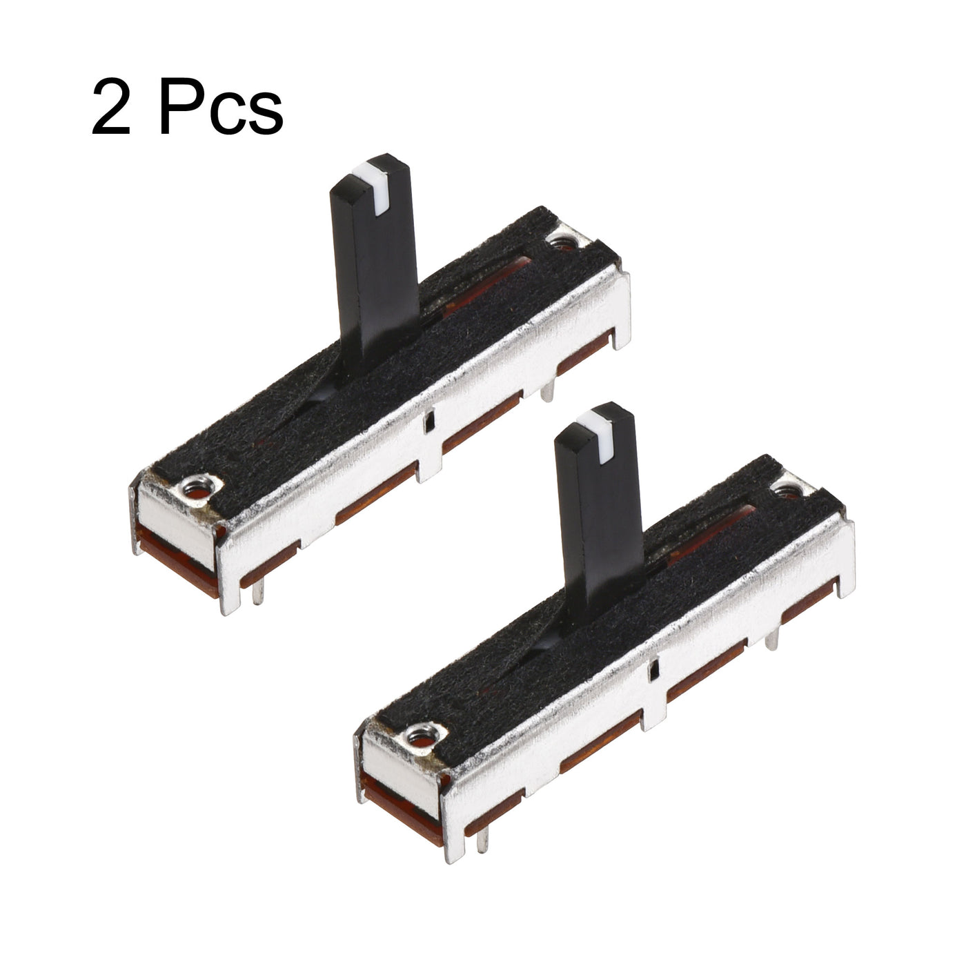 Uxcell Fader Variable Resistors Mixer 35mm Straight Slide Potentiometer ...