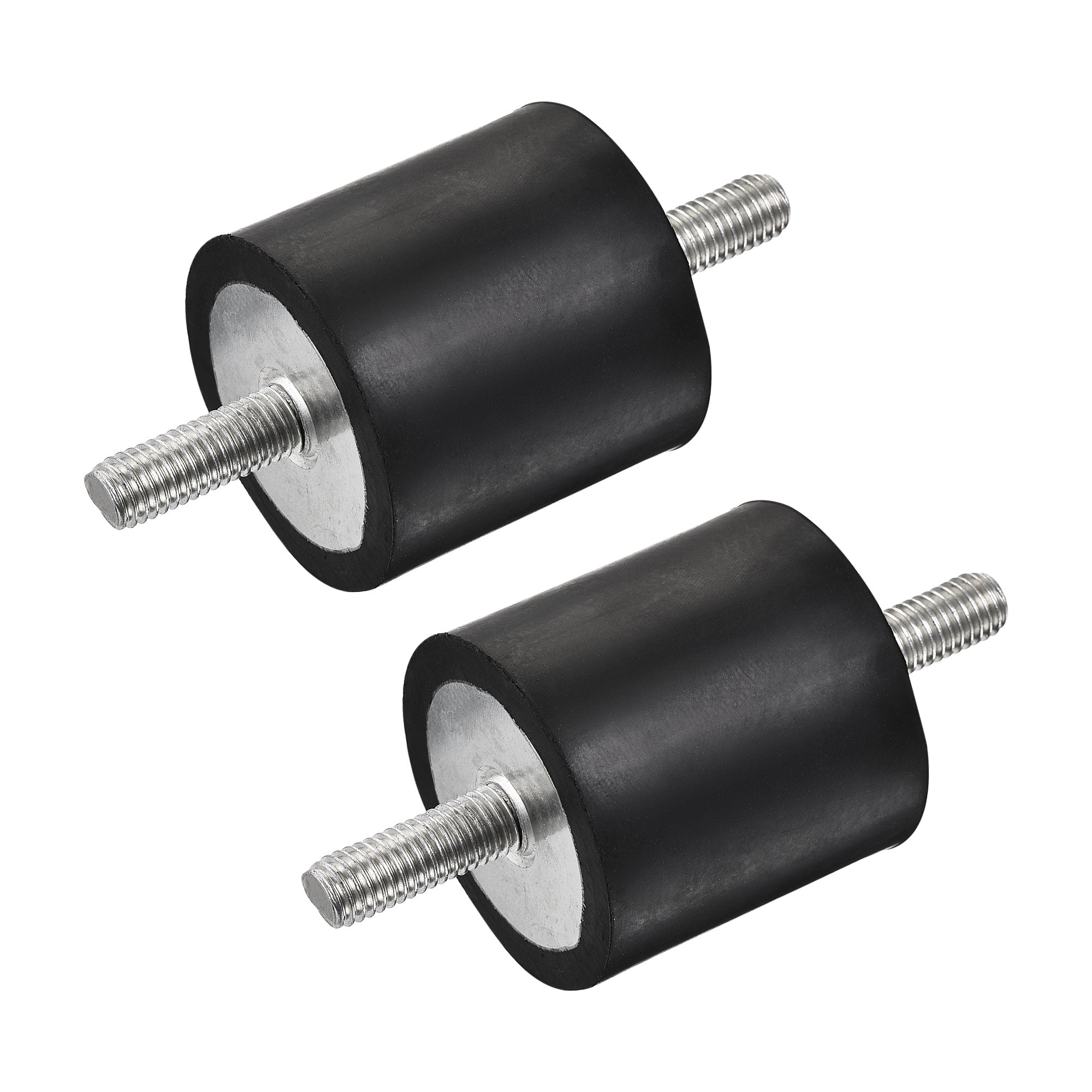 Uxcell M8 Rubber Mounts, 2pcs Male/Male Shock Absorber, for Motor ...