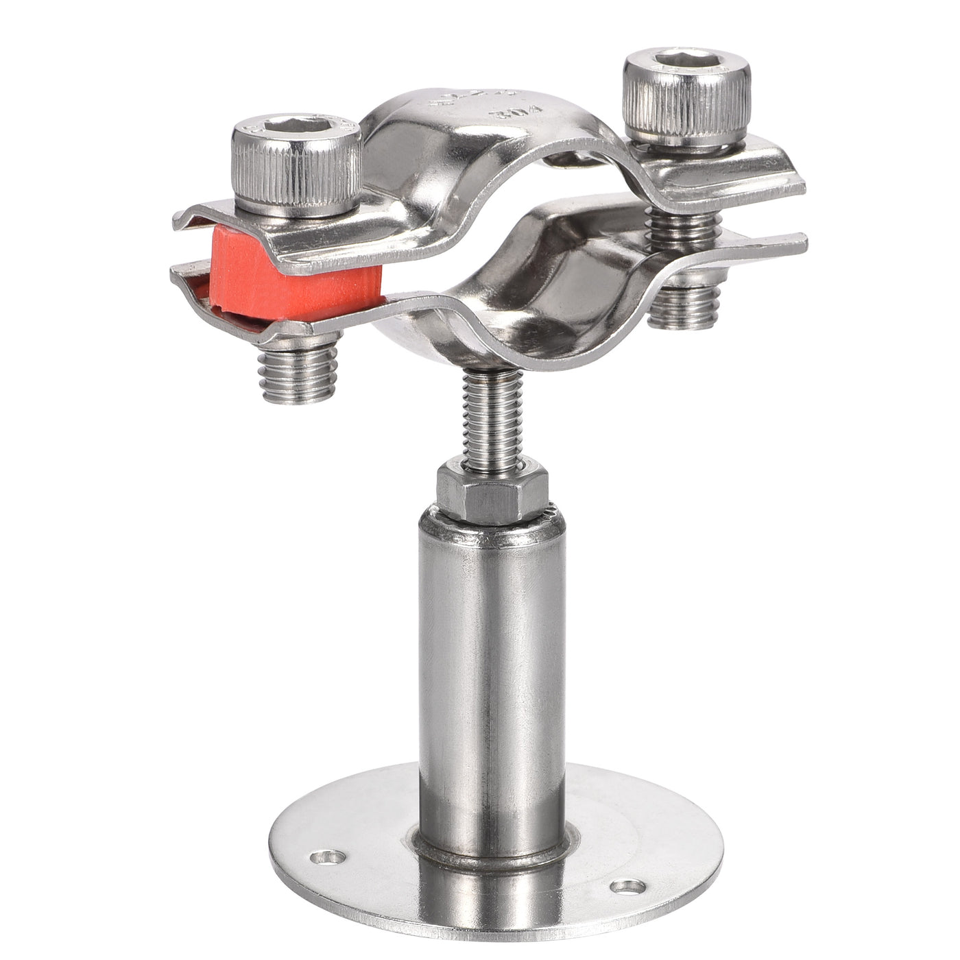 Wall Mount Ceiling Mount Pipe Support Stainless Steel Adjustable Pipe ...