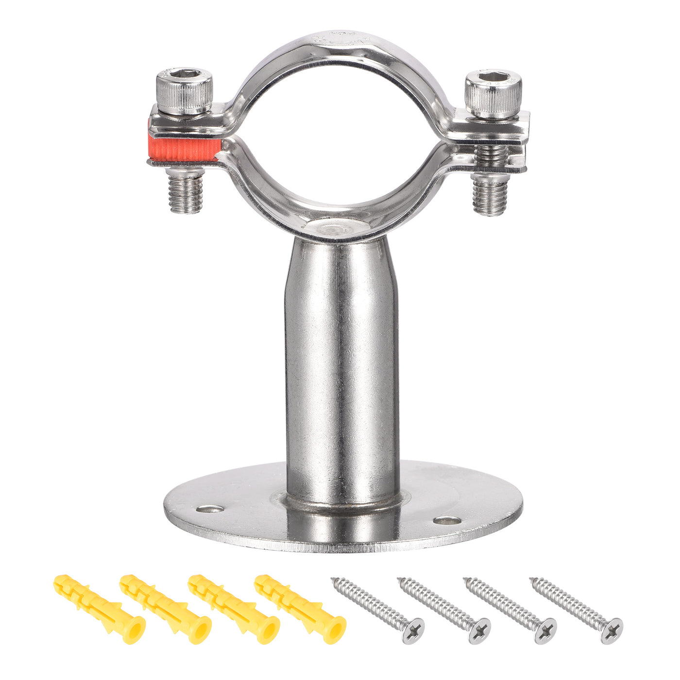 Wall Mount Ceiling Mount Pipe Support, 304 Stainless Steel Adjustable ...