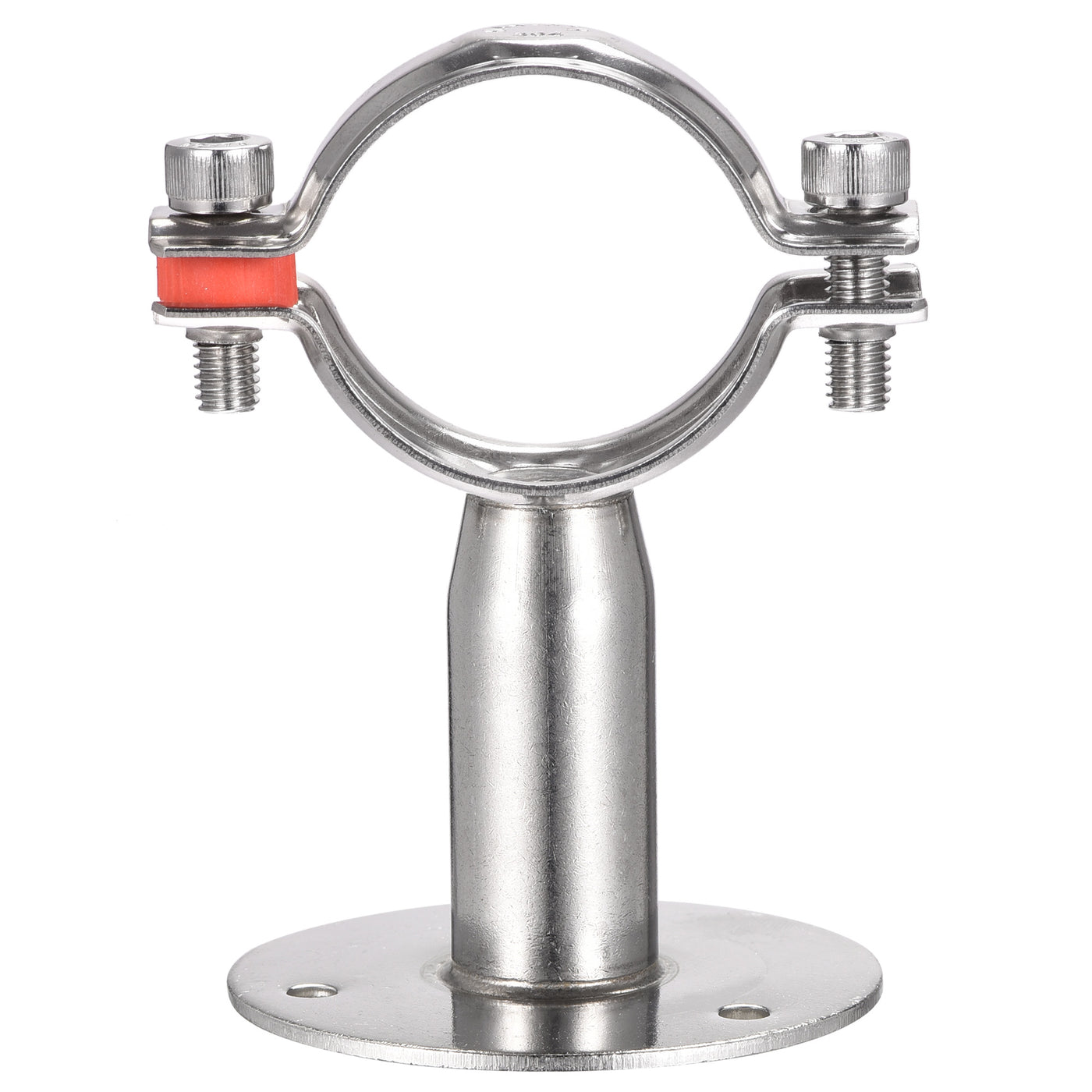 Wall Mount Ceiling Mount Pipe Support, 304 Stainless Steel Adjustable Pipe Strap Clamp | Harfington