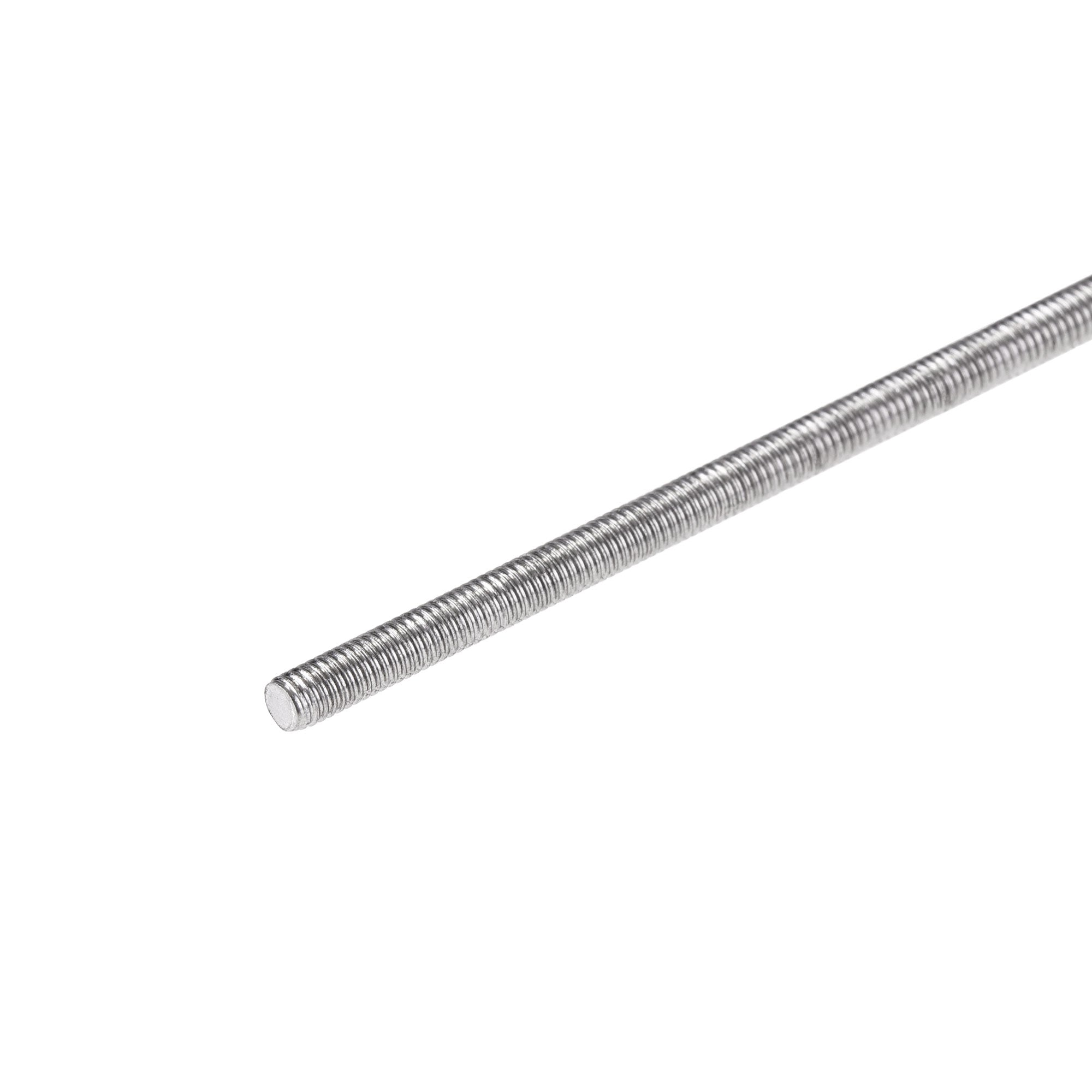 Uxcell 12Pcs M3 x 150mm Fully Threaded Rod 304 Stainless Steel Right ...
