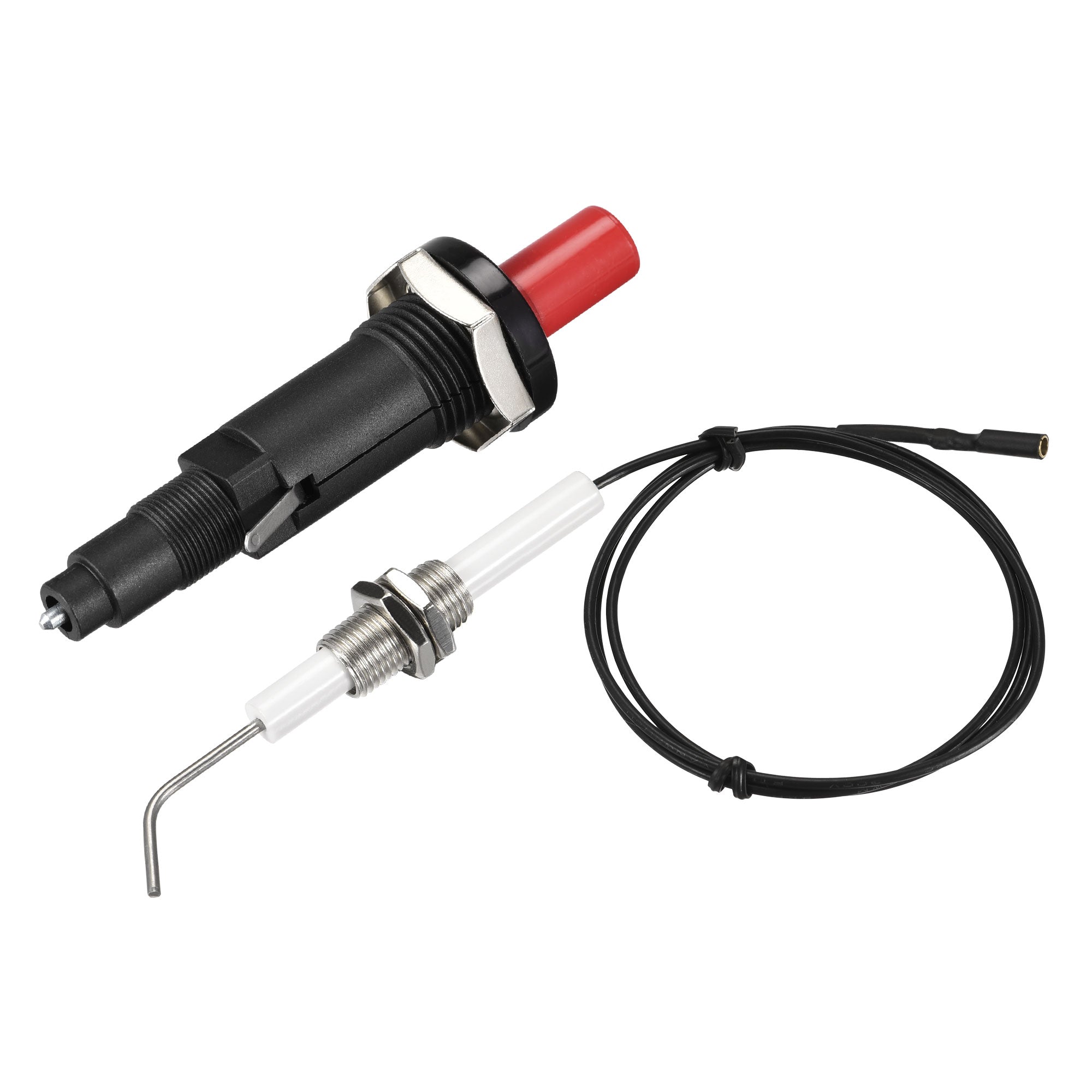 Uxcell Igniter Kit Push Button Gas Grill Stove Ignitor with Wire Length ...