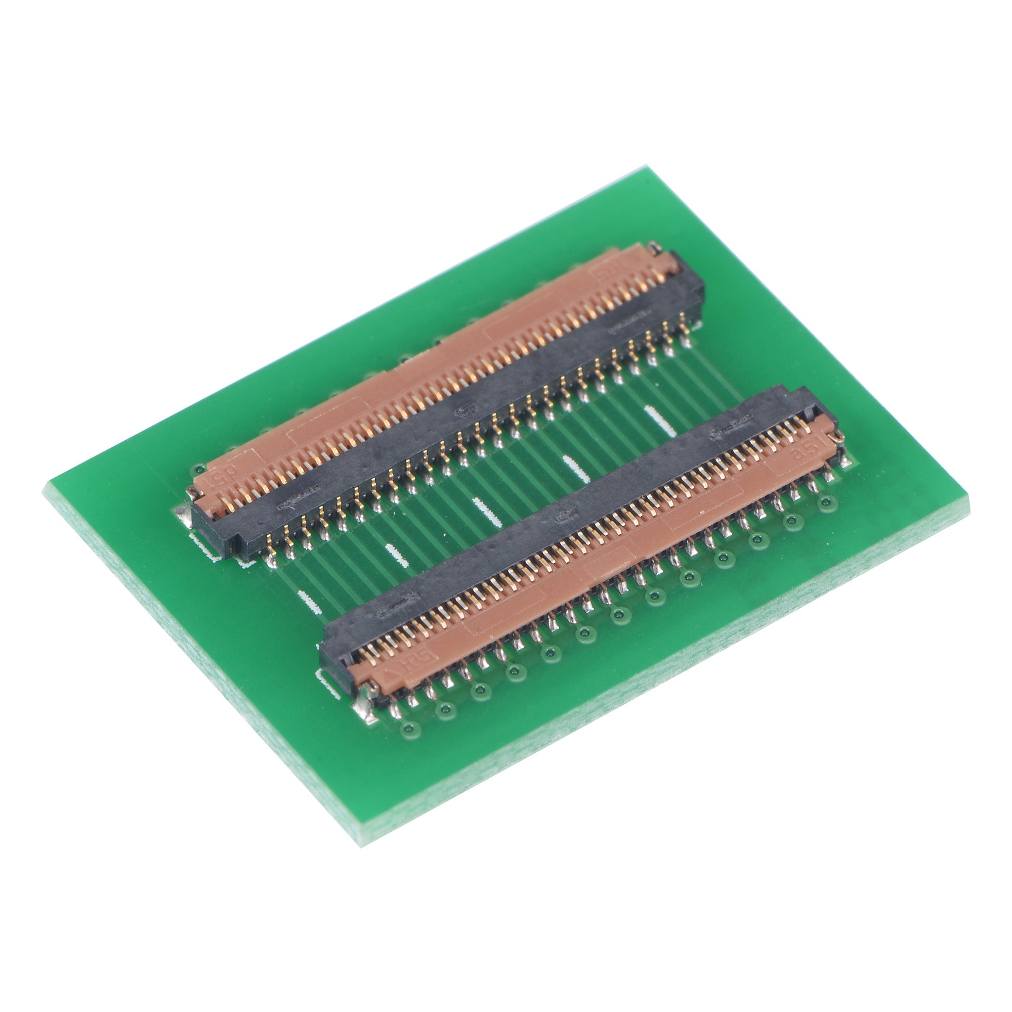 Uxcell 0.3mm Pitch 51 Pin Extension Connector Adapter for LCD FFC FPC ...