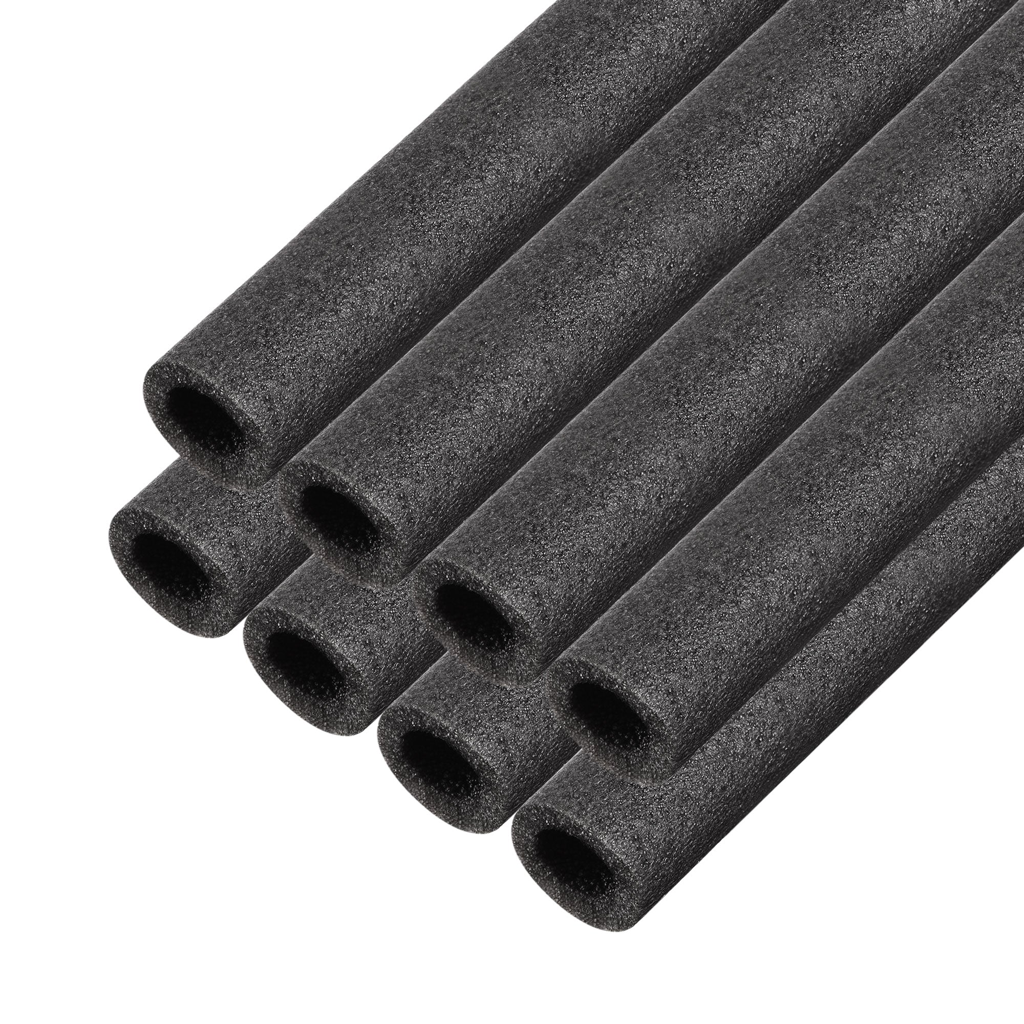 Uxcell Foam Tube 1.64 Ft Length 0.47in ID 0.82in OD Hollow Polyethylene ...