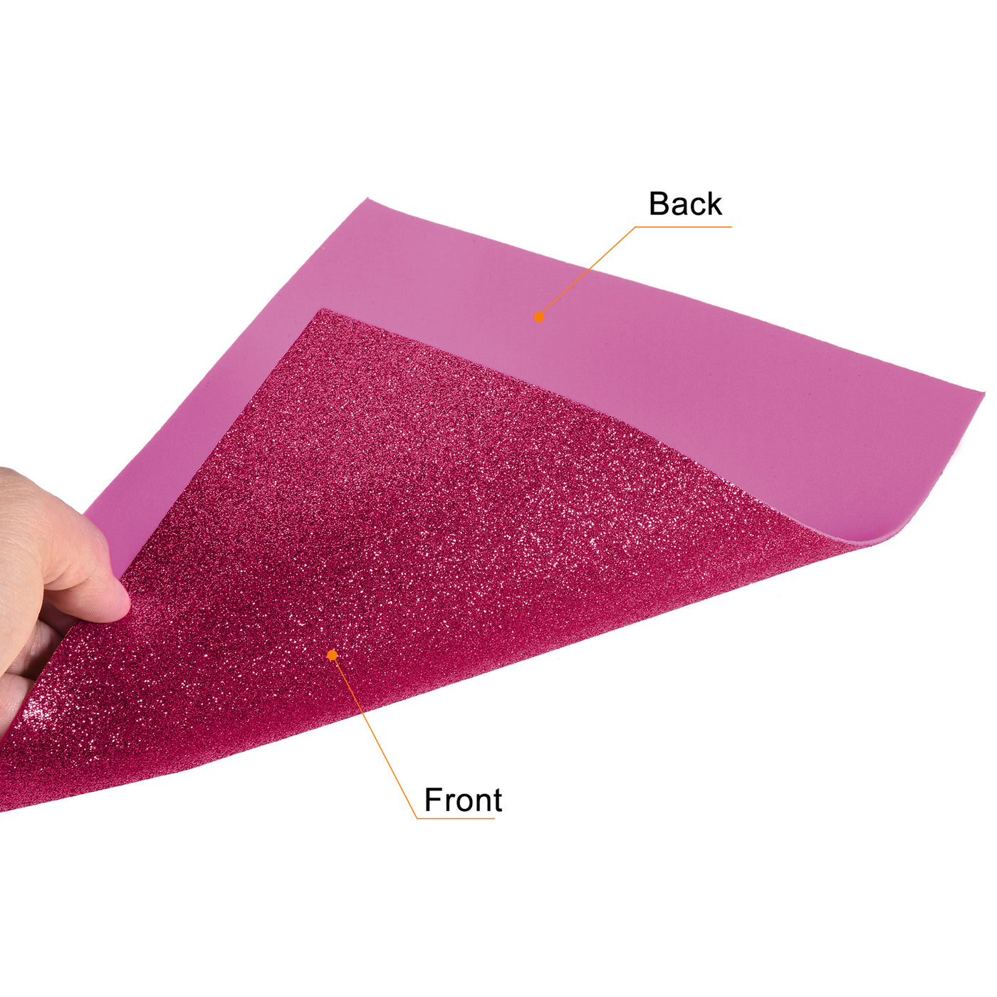Glitter EVA Foam Sheets Thick No Back Adhesive for Crafts DIY | Harfington