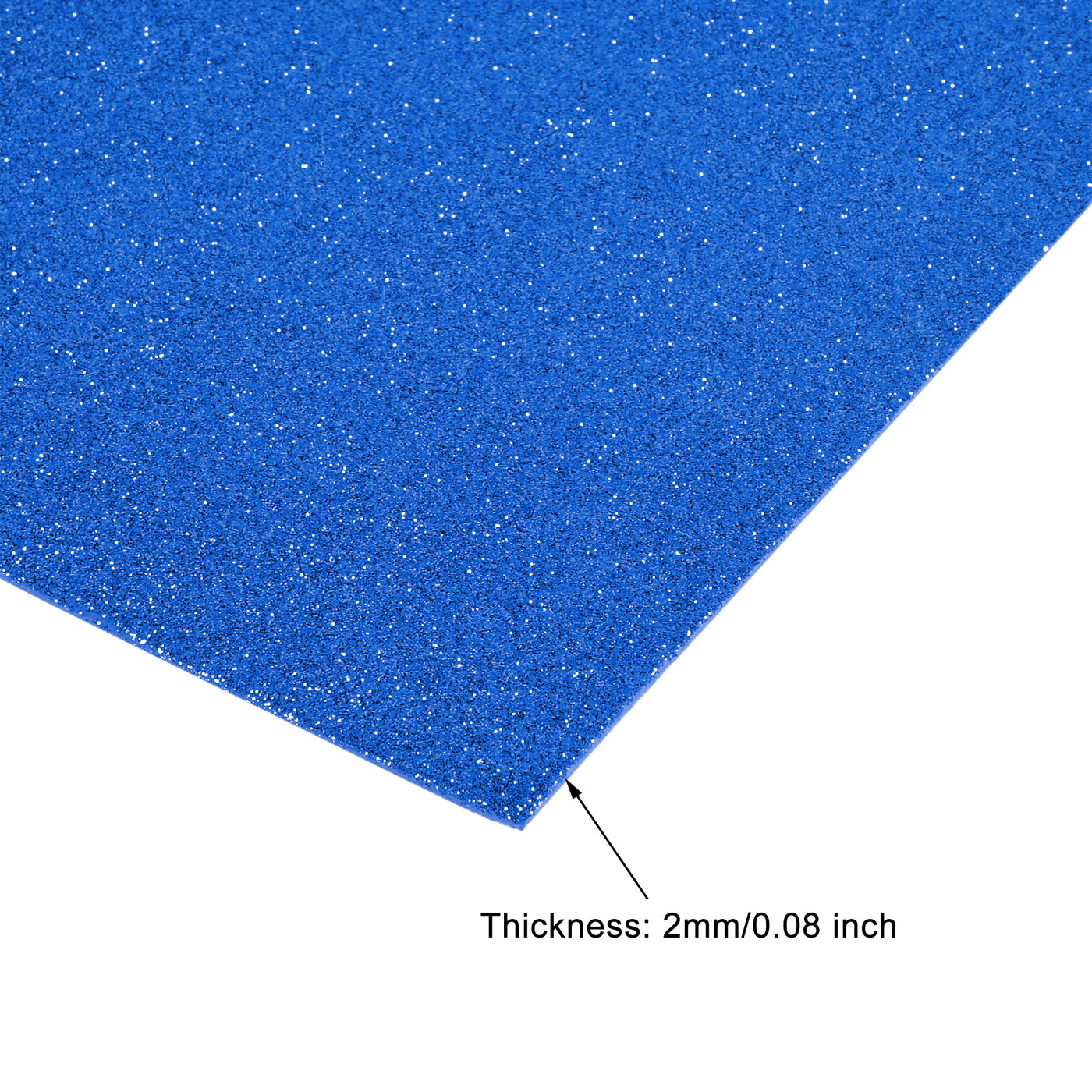 Glitter EVA Foam Sheets Thick No Back Adhesive for Crafts DIY | Harfington