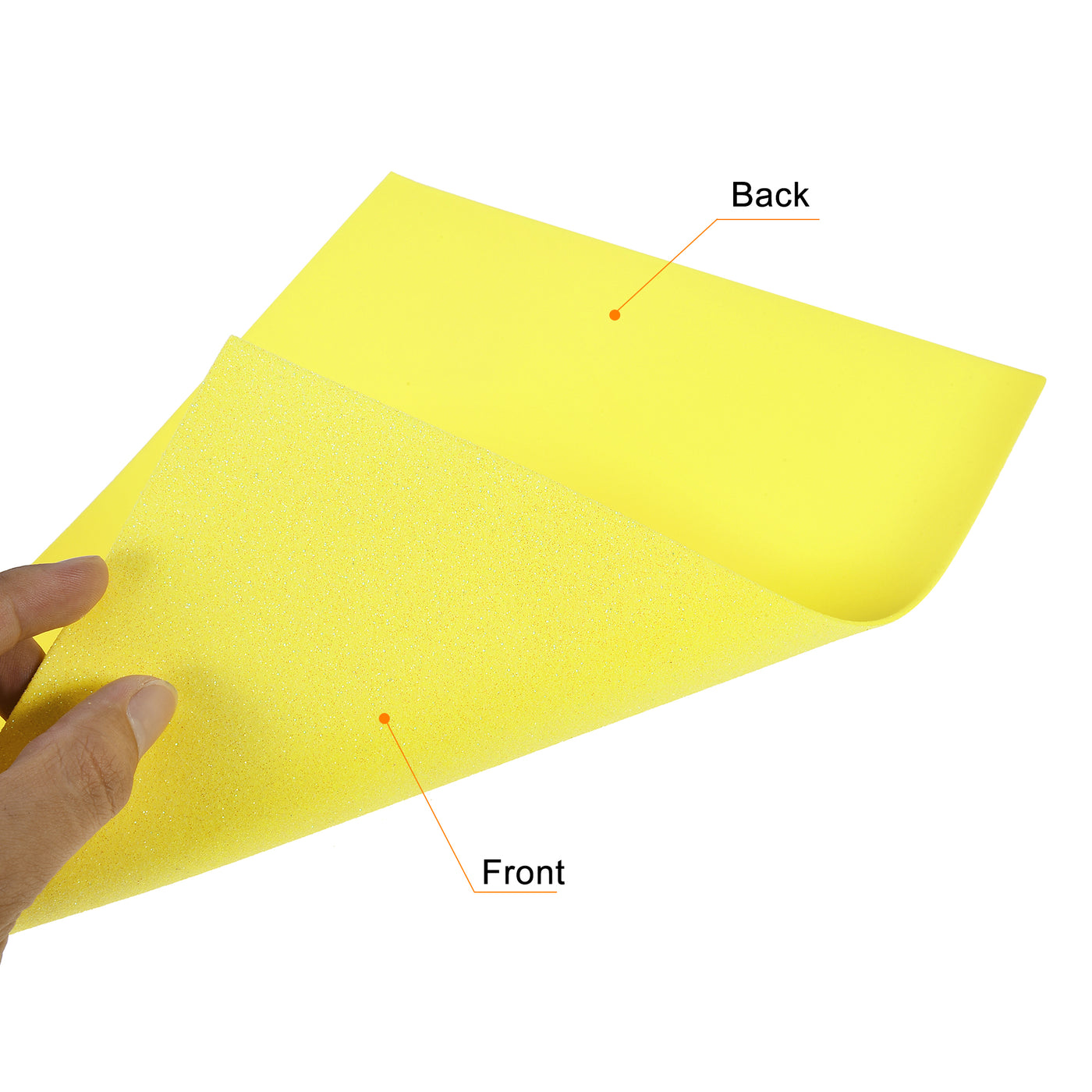 Glitter EVA Foam Sheets Thick No Back Adhesive for Crafts DIY | Harfington