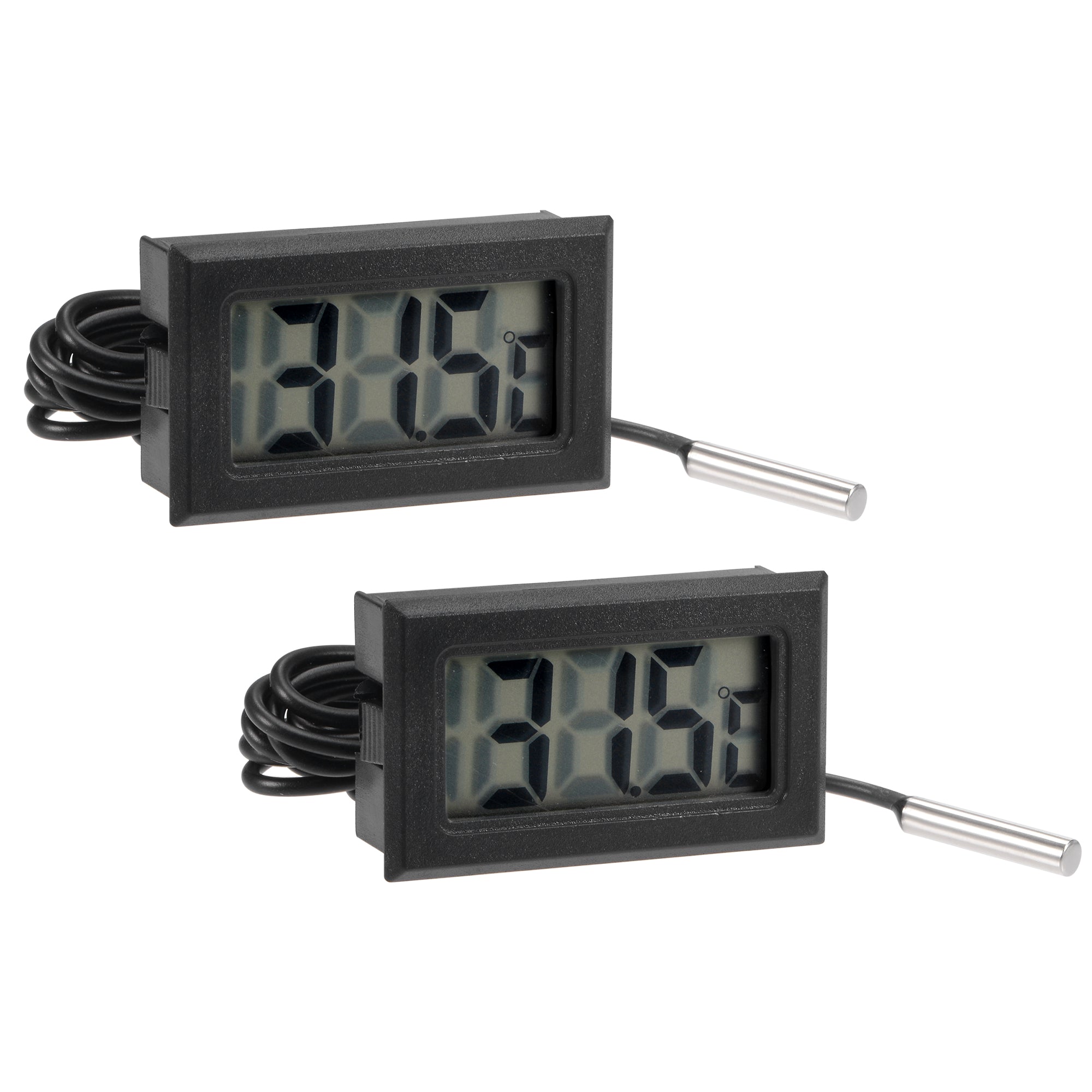 Uxcell Digital Thermometer -50 to 110 Degree 10K Temperature Gauge ...