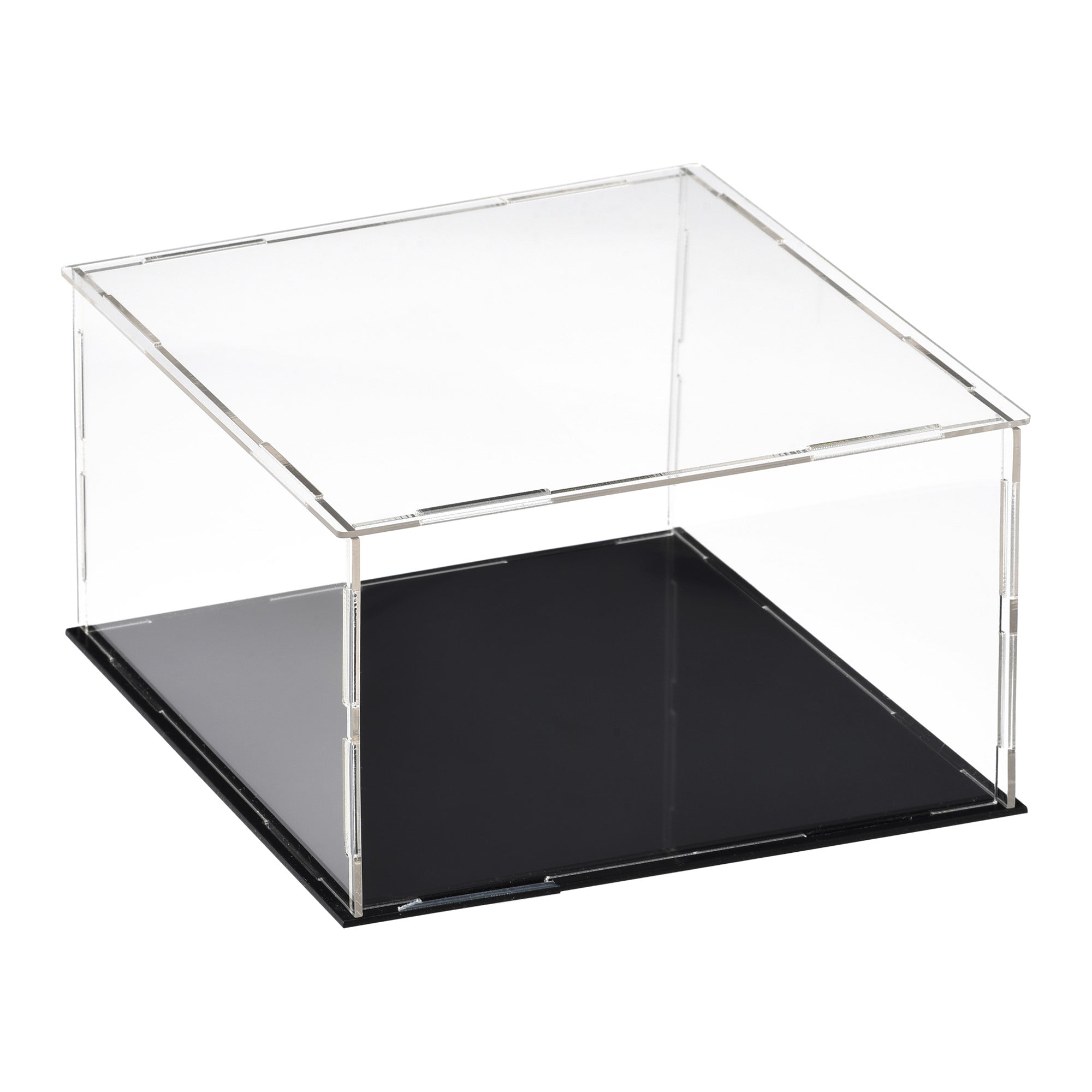Uxcell Acrylic Display Case Dustproof Protection Showcase Cube ...