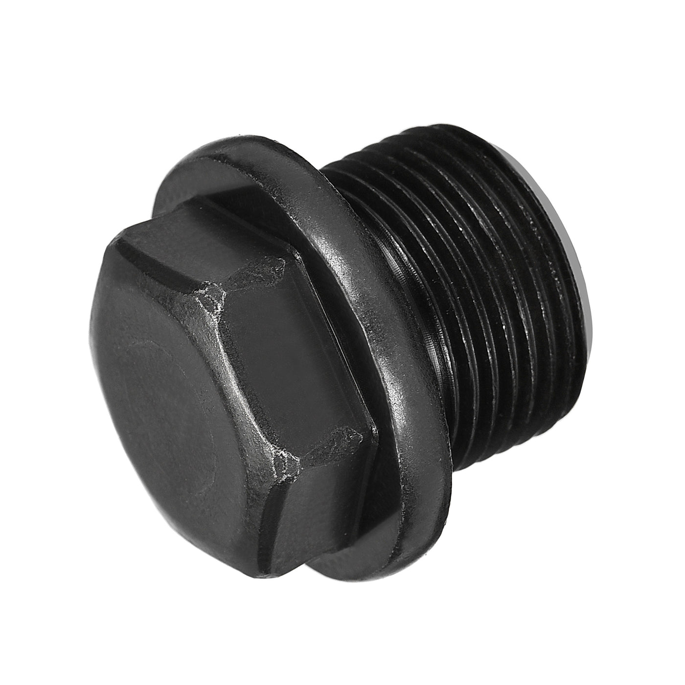 Uxcell Outer Hex Head Socket Pipe Fitting Plug M33x2 Male Thread Carbon ...