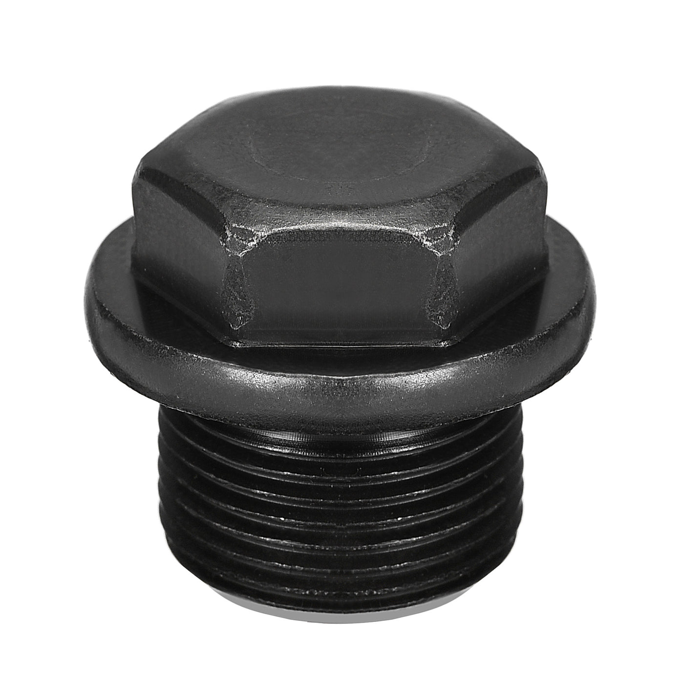 Uxcell Outer Hex Head Socket Pipe Fitting Plug M33x2 Male Thread Carbon ...