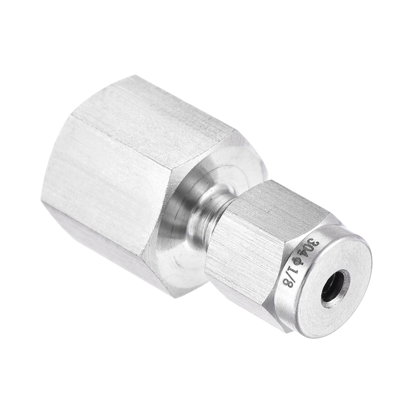Compression Tube Fitting Female Thread Tube Straight Coupling Adapter ...