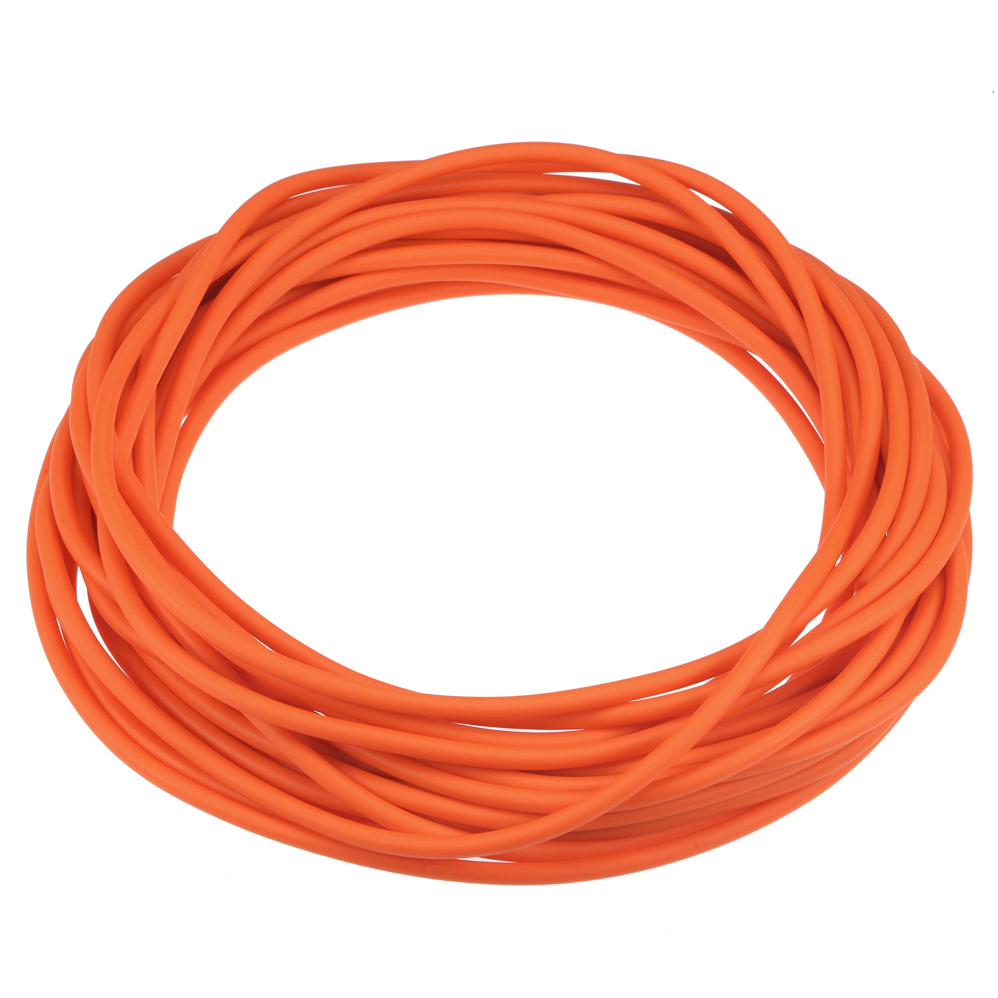 Uxcell Latex Tubing 2mm ID 4mm OD 10m Elastic Rubber Hose Orange ...