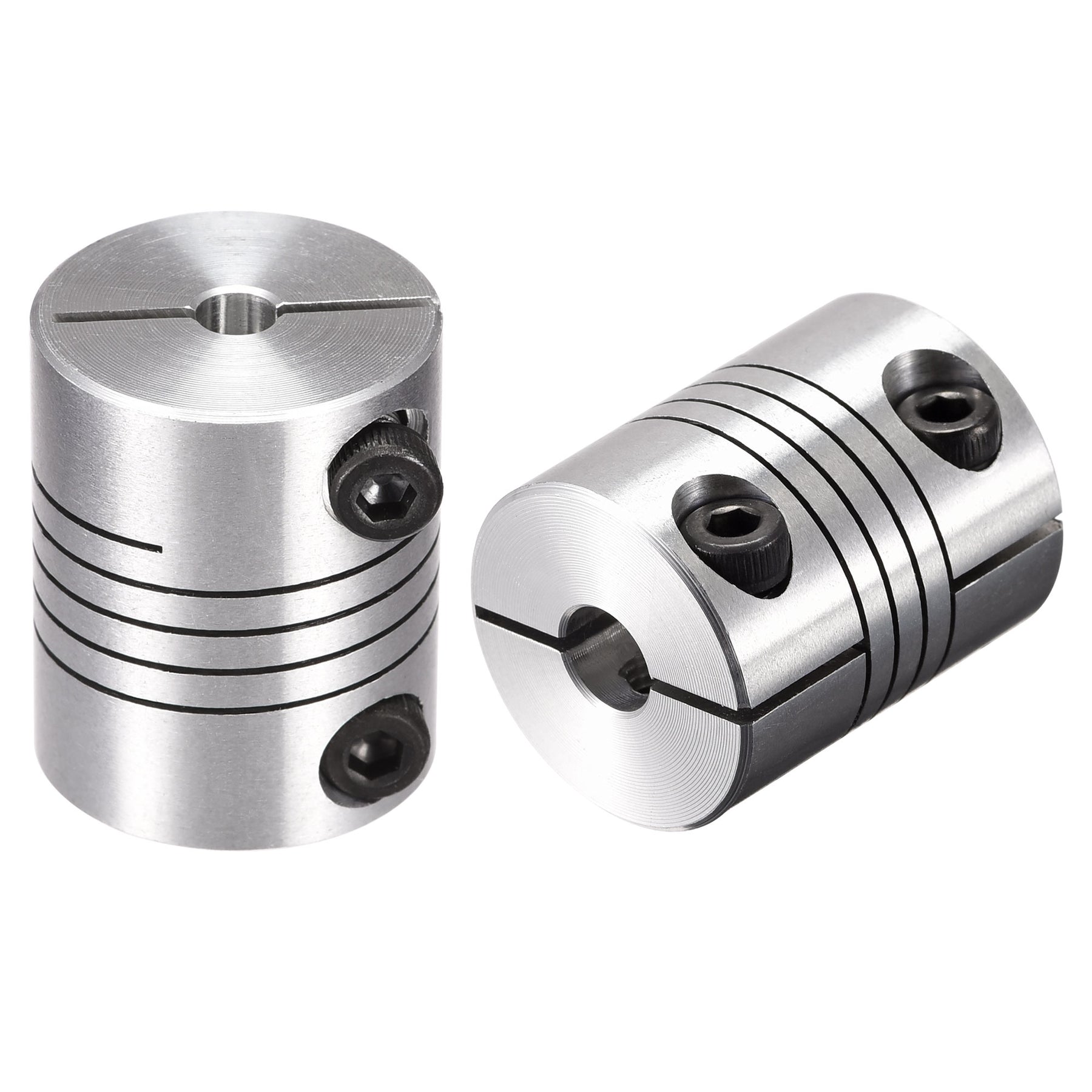 Uxcell 2PCS Motor Shaft 5mm to 6mm Helical Beam Coupler Coupling 25mm ...