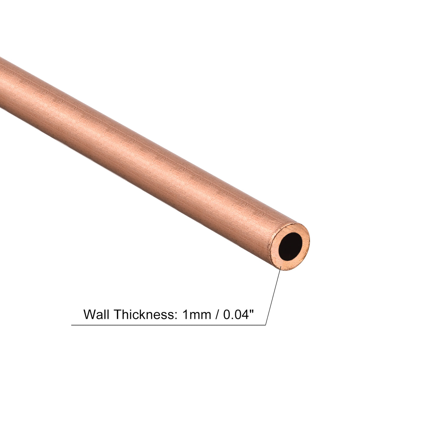 Copper Tubing Seamless Straight Pipes Tube | Harfington