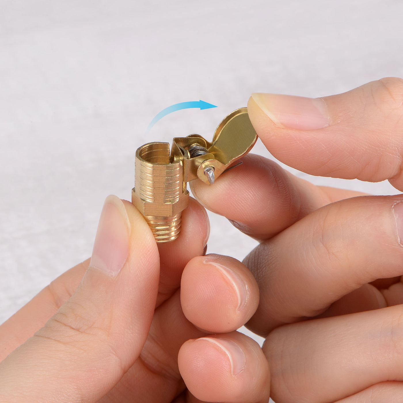 Spring Grease Oil Cup Cap Male Thread Copper Machine Parts | Harfington