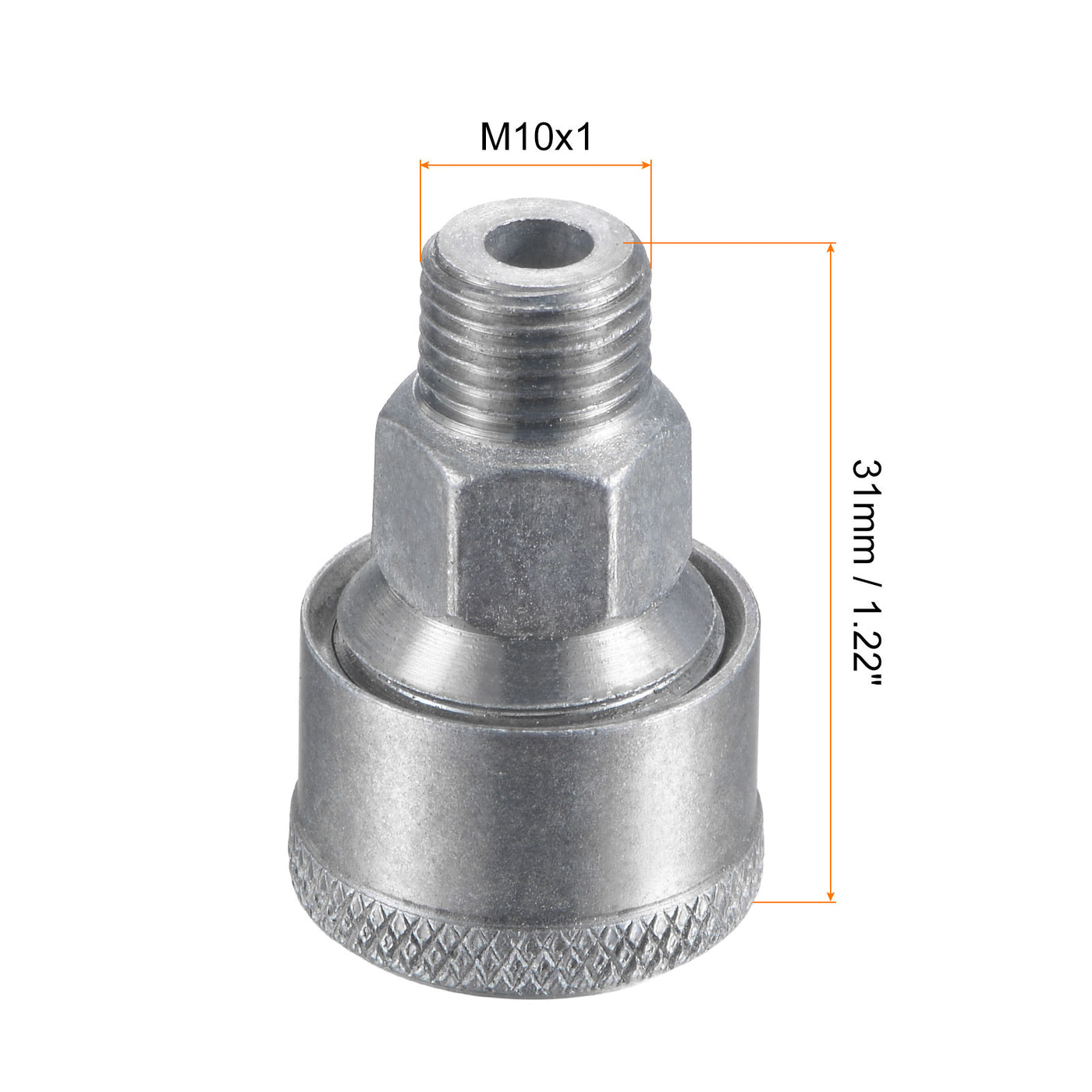 Machine Parts Grease Oil Cup Cap Aluminium | Harfington