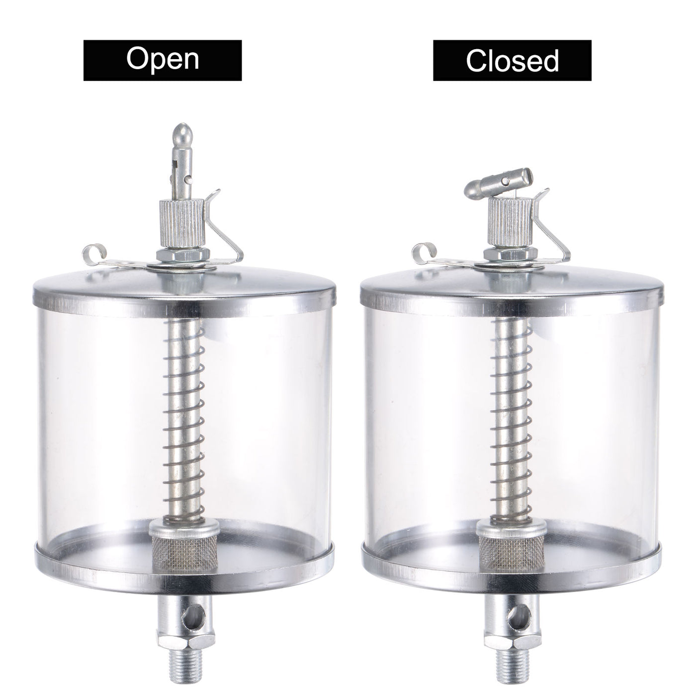 Needle Valve Type Oil Cup Sight Gravity Drip Oiler | Harfington