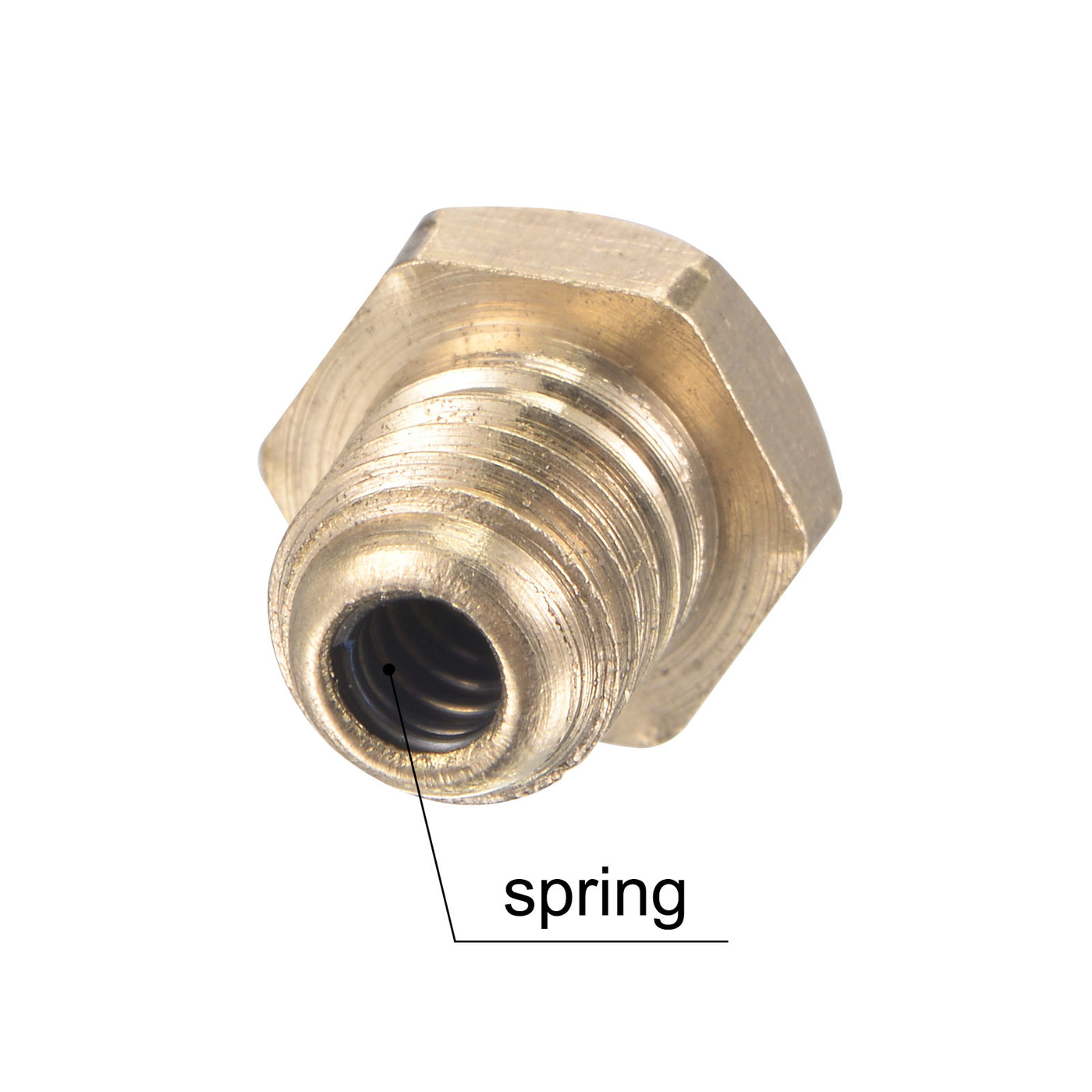 Uxcell Push Button Grease Oil Cup Stainless Steel for Lubrication ...