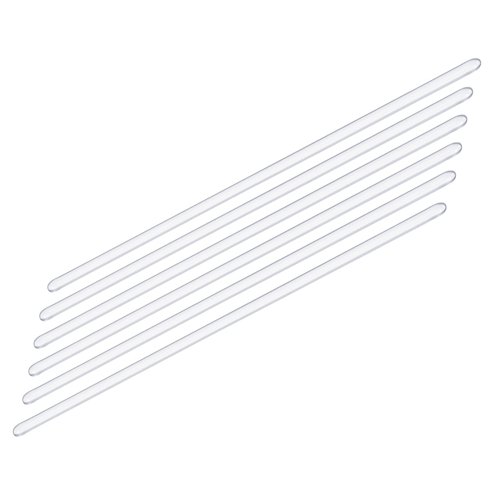 Borosilicate Glass Stick, Stir Rod Mixing Tools Round for Lab Kitchen ...