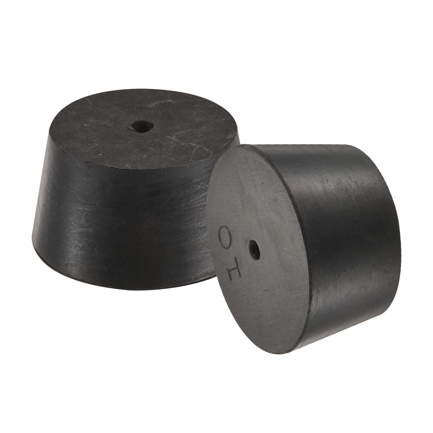 Rubber Tapered Plug with Hole Test Tubes Bungs Stopper for Laboratory ...