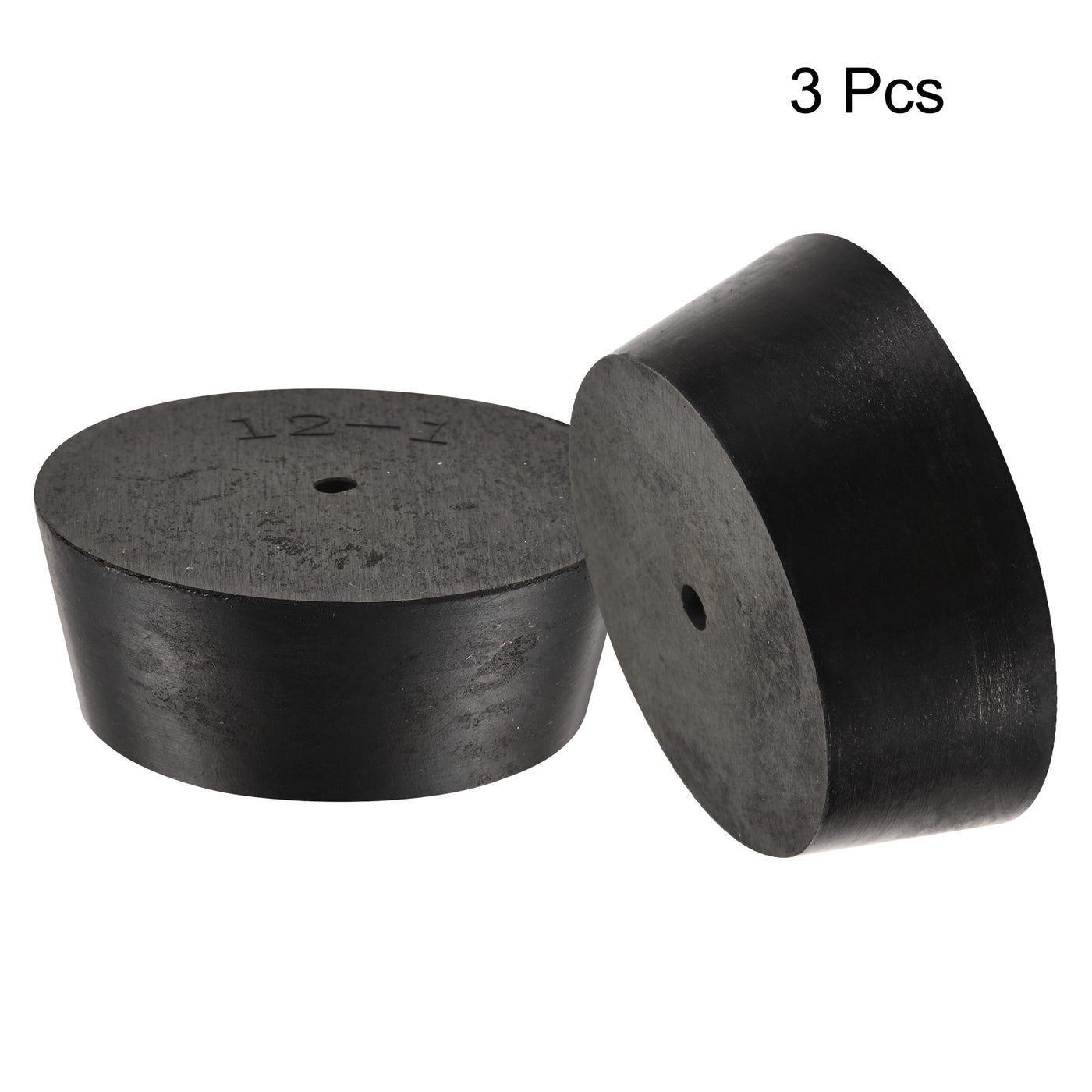 Rubber Tapered Plug with Hole Test Tubes Bungs Stopper for Laboratory ...