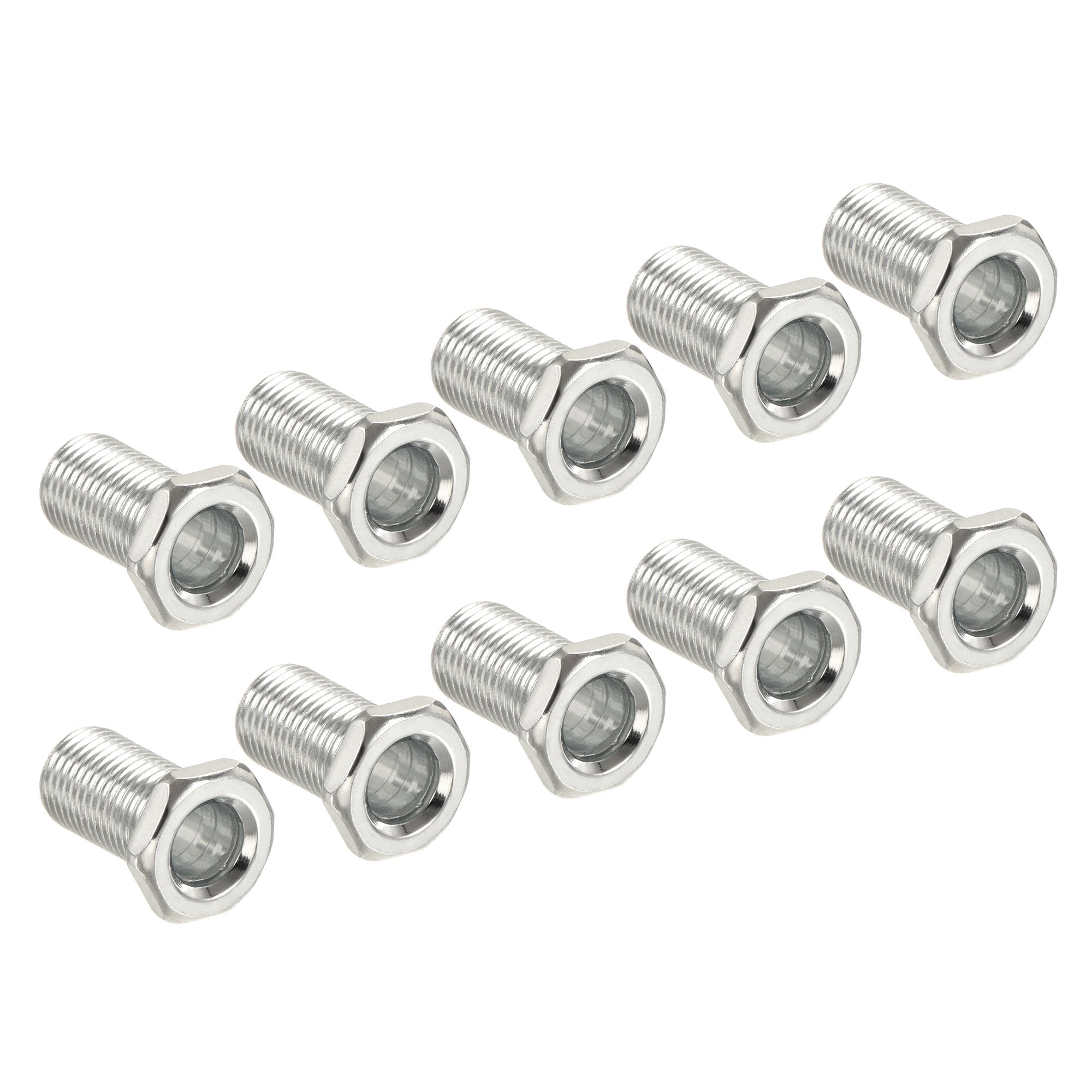 Uxcell Pipe Hexagon Countersunk Flat Head Thread Lamp Rod | Harfington