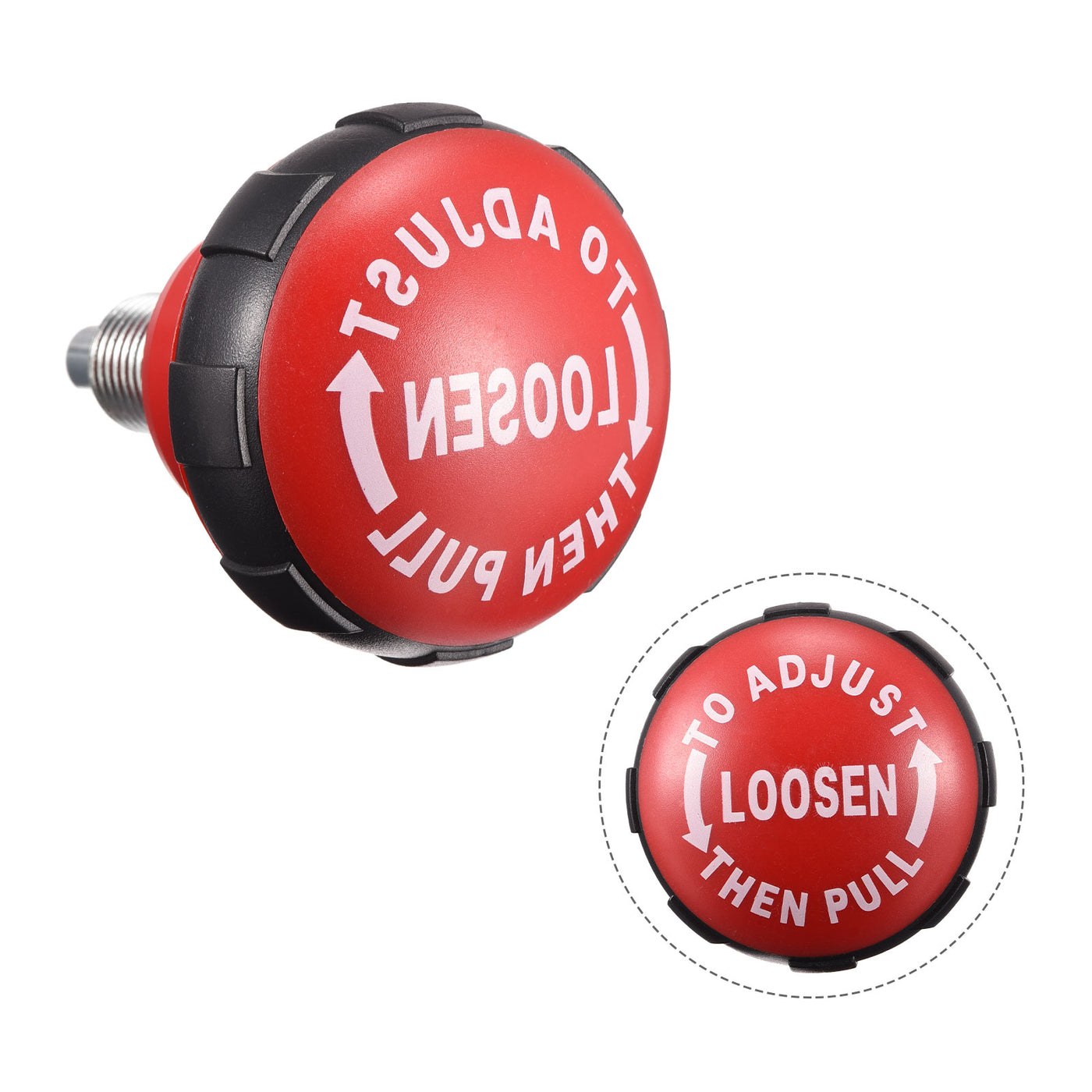 Uxcell M16 Fitness Adjustment Knob for Fitness Black Red | Harfington