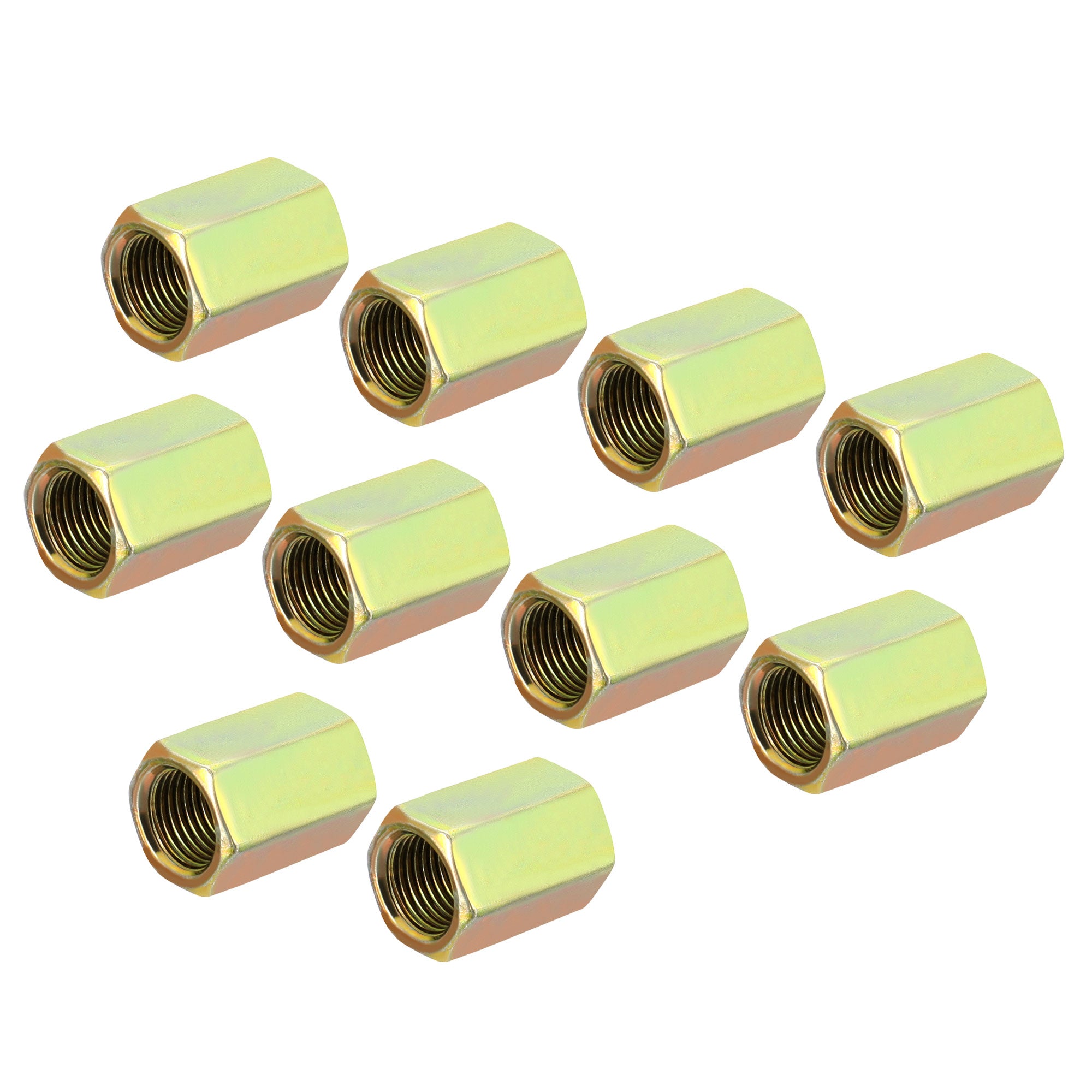 Hex Coupling Nut Thread Length Sleeve Stud Rod Adaptor Pipe Connector ...
