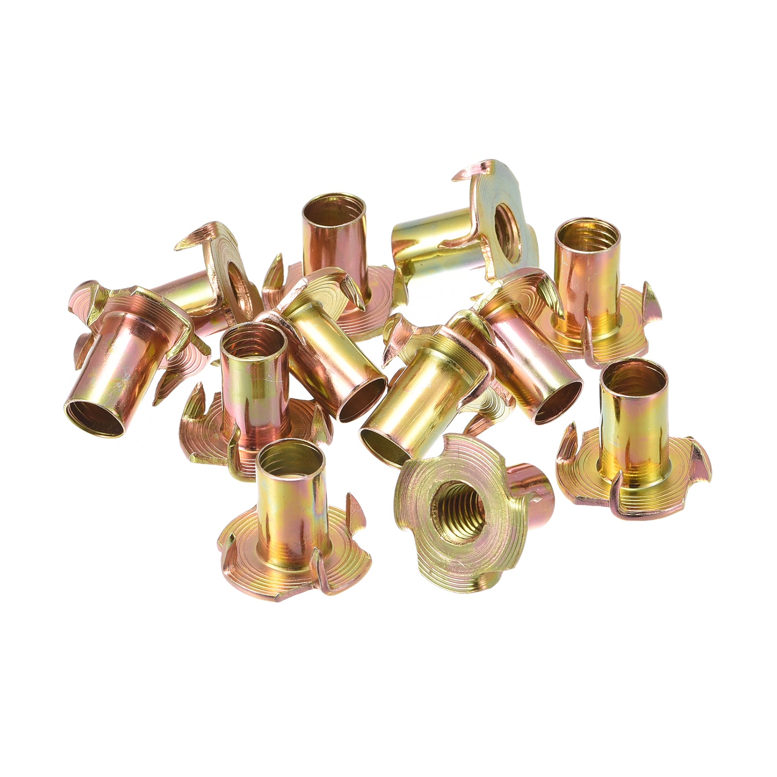 T-Nuts, Tee Nuts Carbon Steel Threaded Inserts for Wood | Harfington