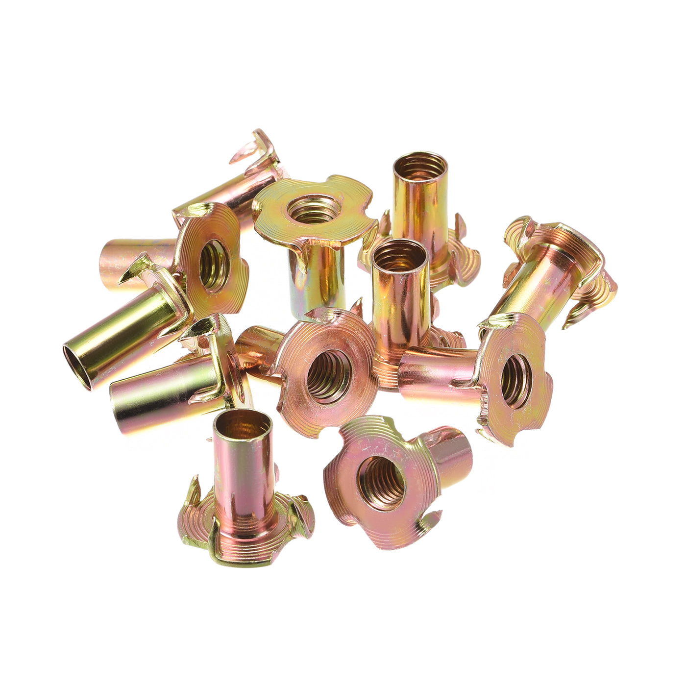 T-Nuts, Tee Nuts Carbon Steel Threaded Inserts for Wood | Harfington