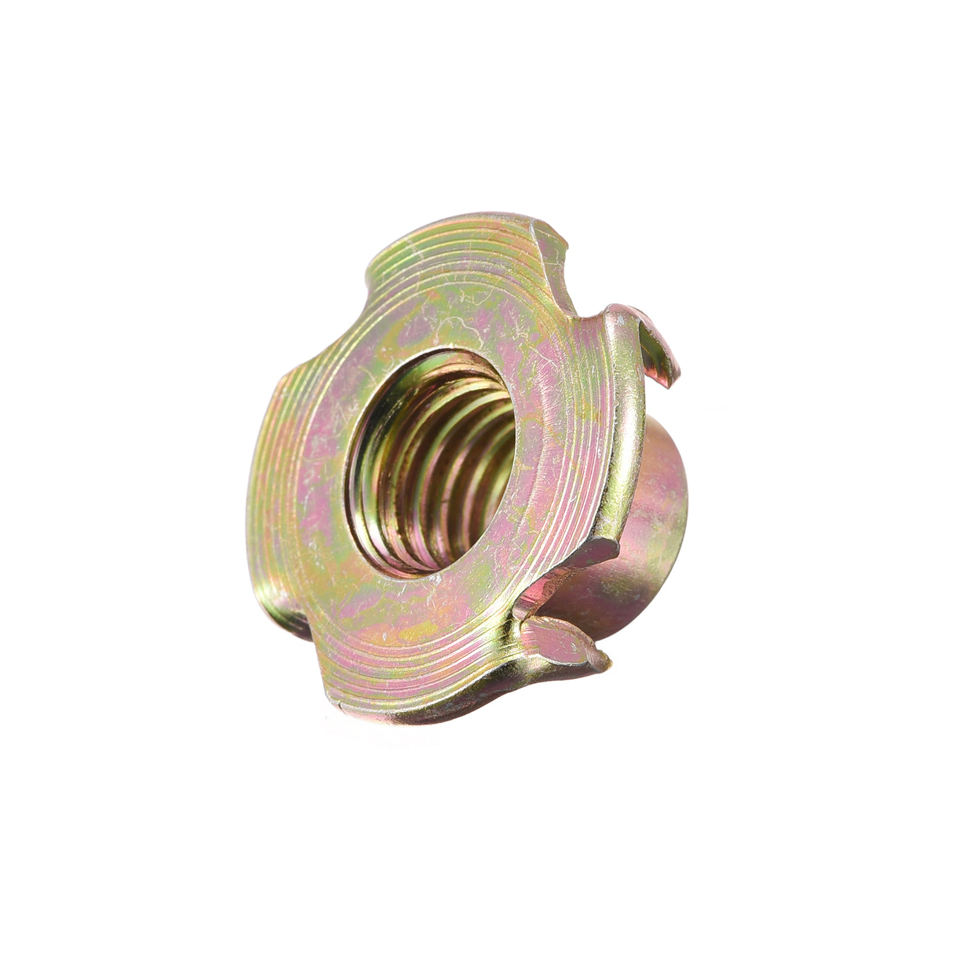 T-Nuts Tee Nut Carbon Steel Threaded Inserts for Wood | Harfington