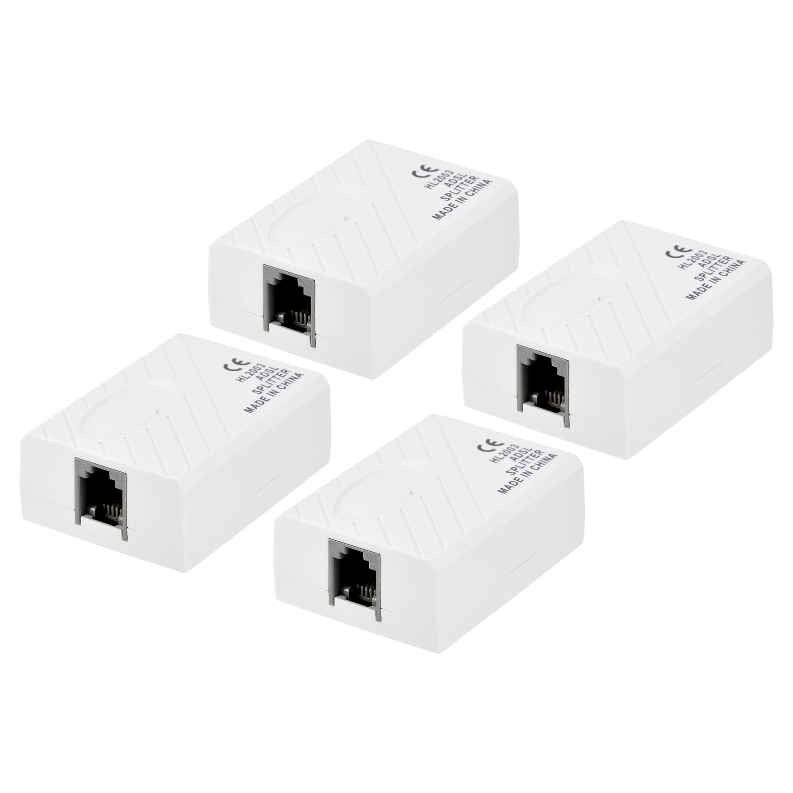 In-Line DSL Splitter Filter, 6P2C Phone Line Splitter for Telephone ...