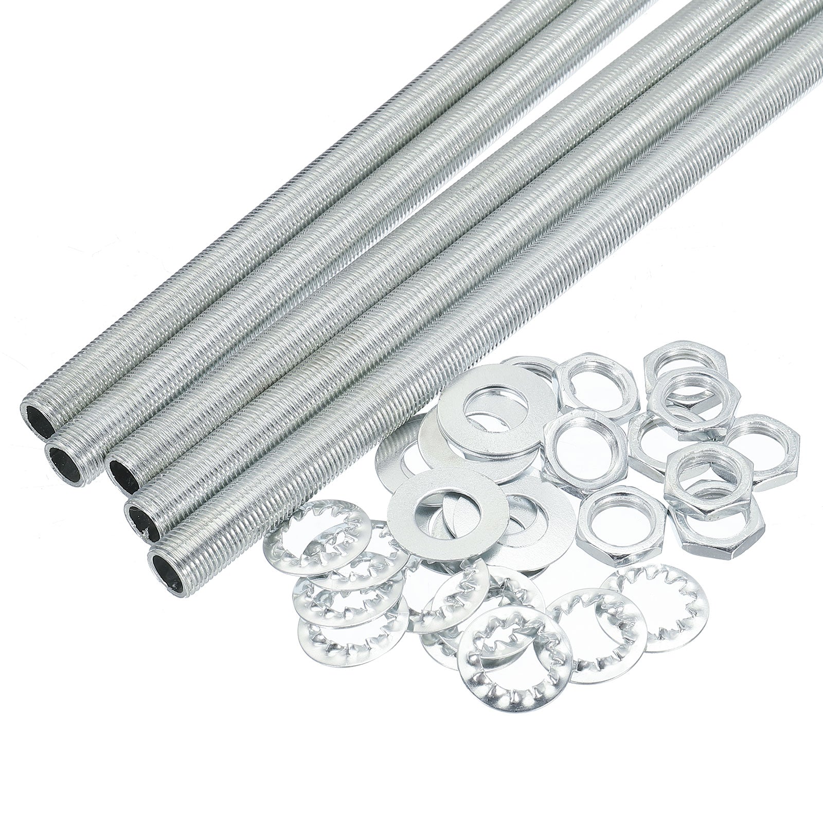 Lamp Pipe Kit with Lock Nut Washers Thread Fasteners Assortment for ...