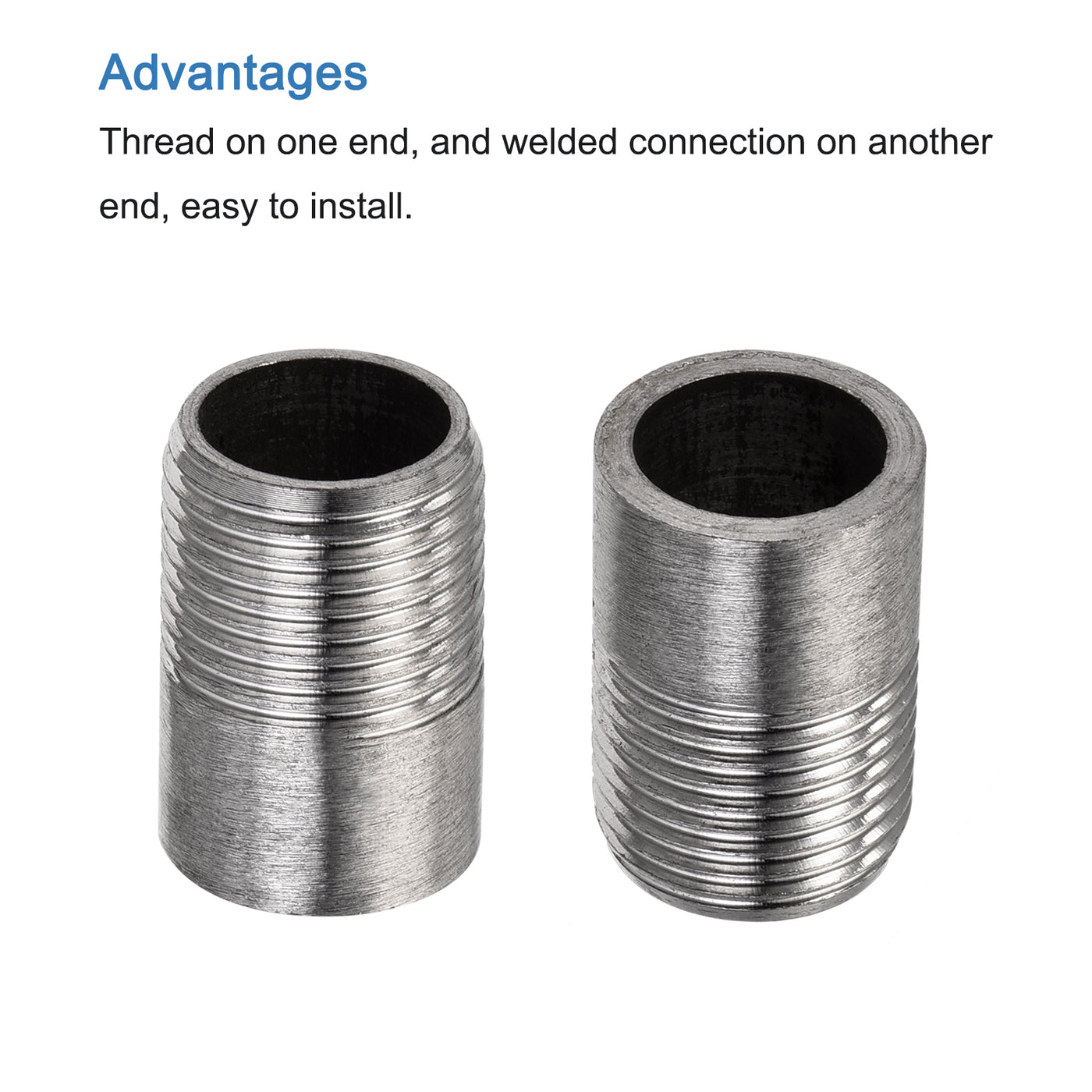 Weld Coupling Pipe Fuel Tank Bung Fittings Connector | Harfington