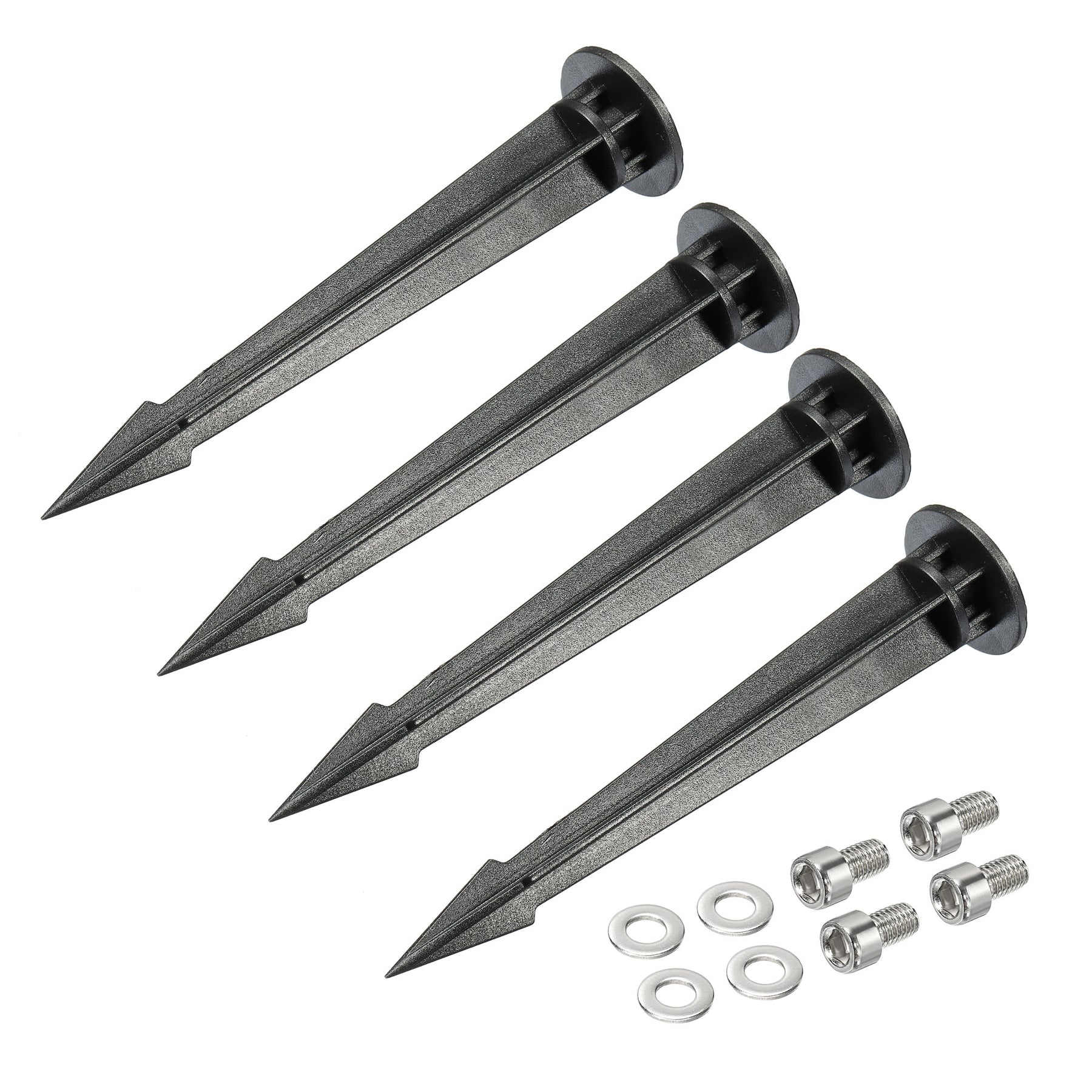 Solar Light Spikes, Threaded M5 Ground Stakes for Garden Pathway ...