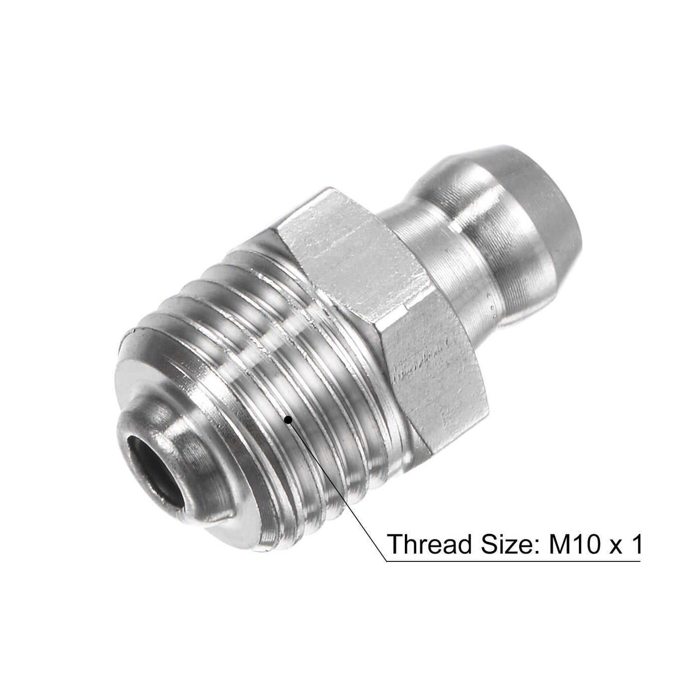 Straight Hydraulic Grease Fitting Threads | Harfington