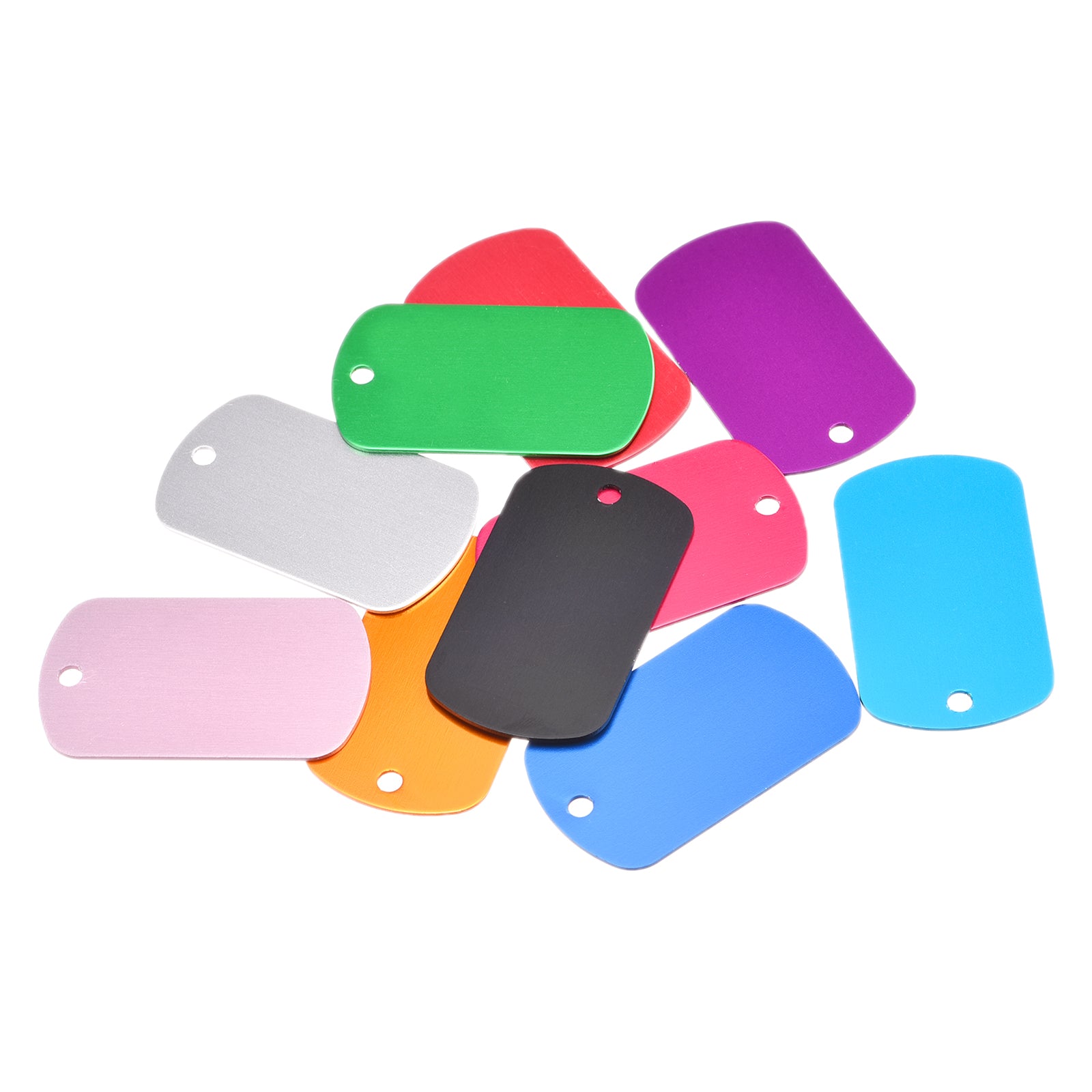 Aluminum Blank Tags Metal Tags for Decoration, Engraving and Stamping ...