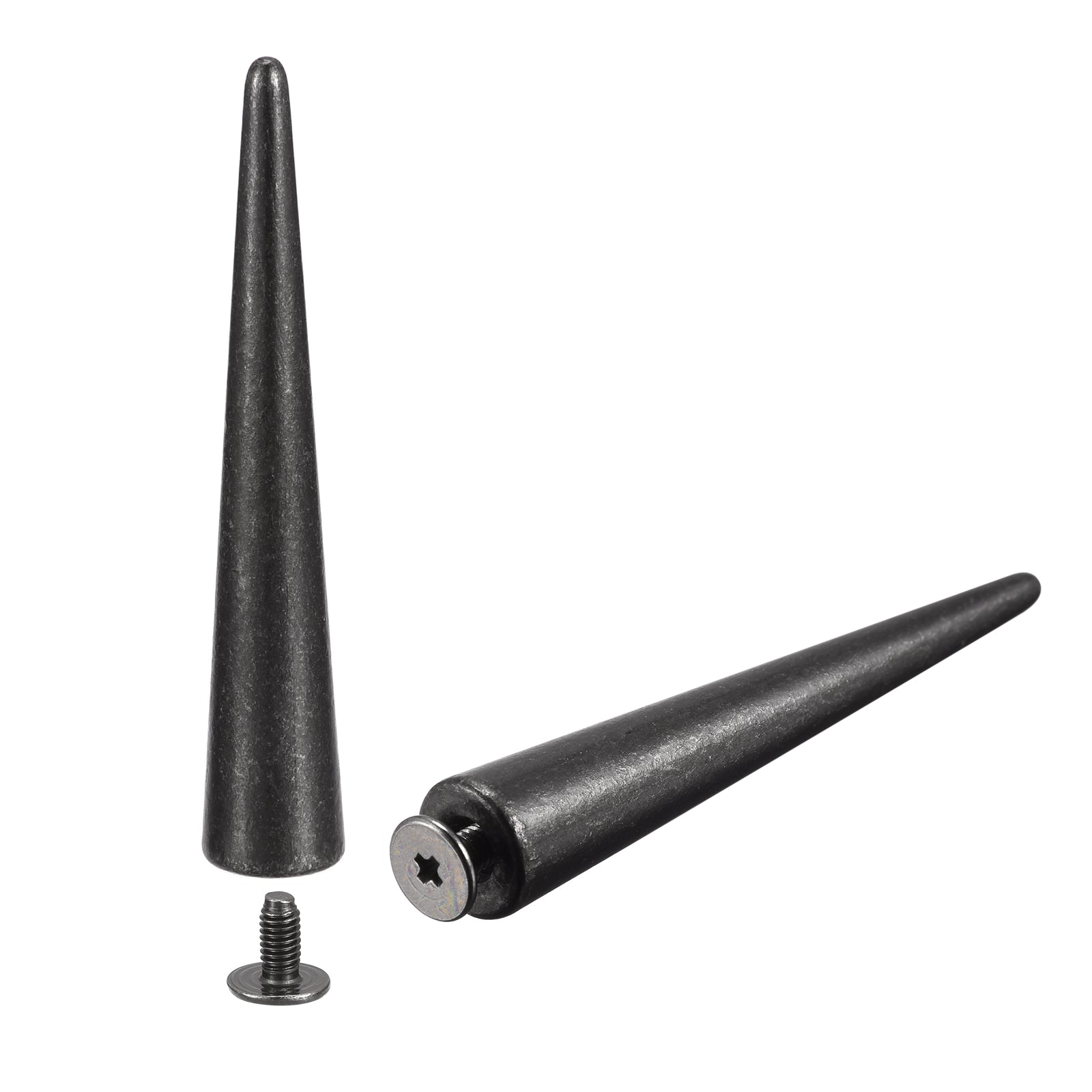 Screw Back Rivets, Solid Leather Stud for DIY | Harfington