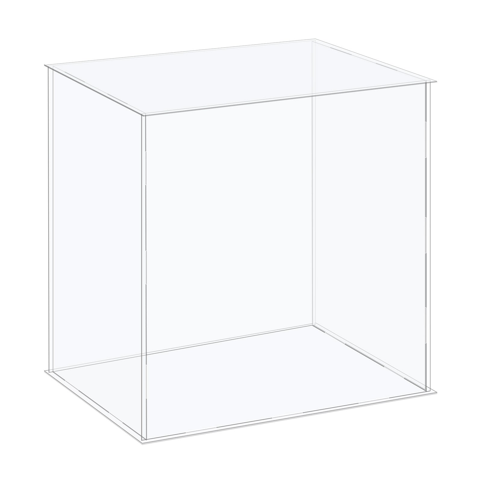 Acrylic Display Case Plastic Boxes | Harfington