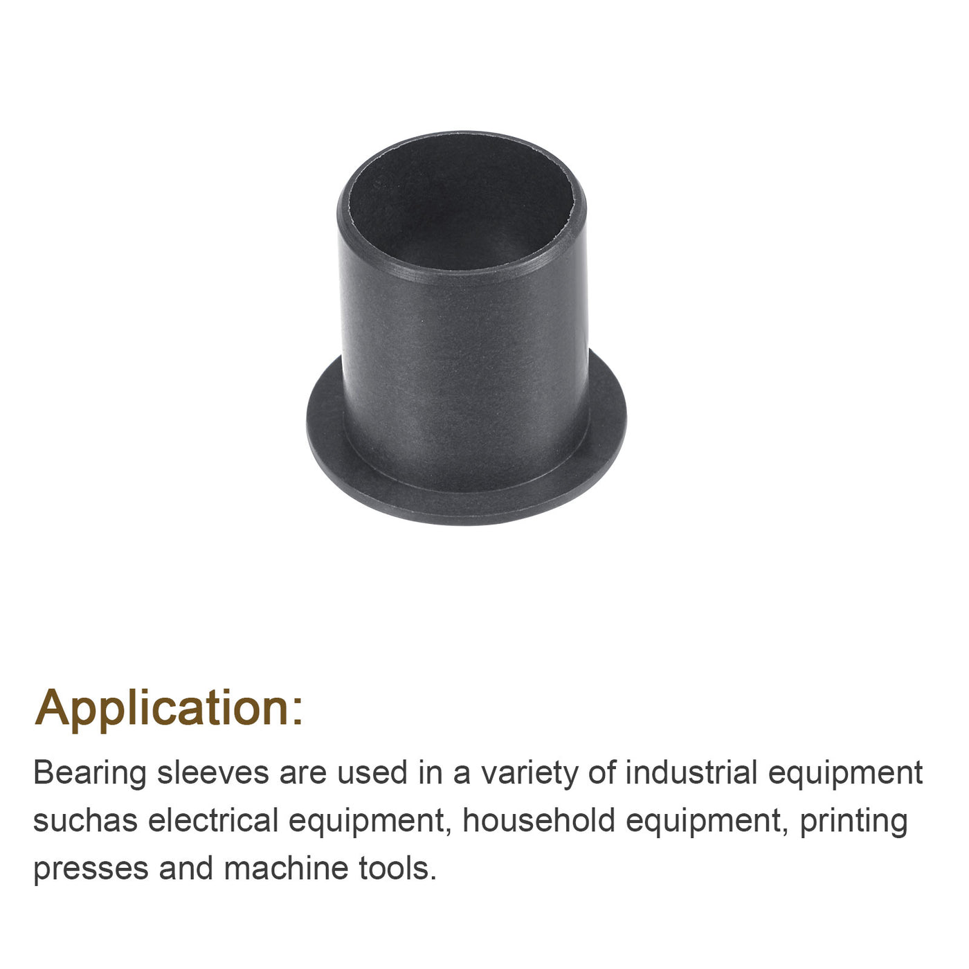 Flanged Sleeve Bearings POM Bushing | Harfington